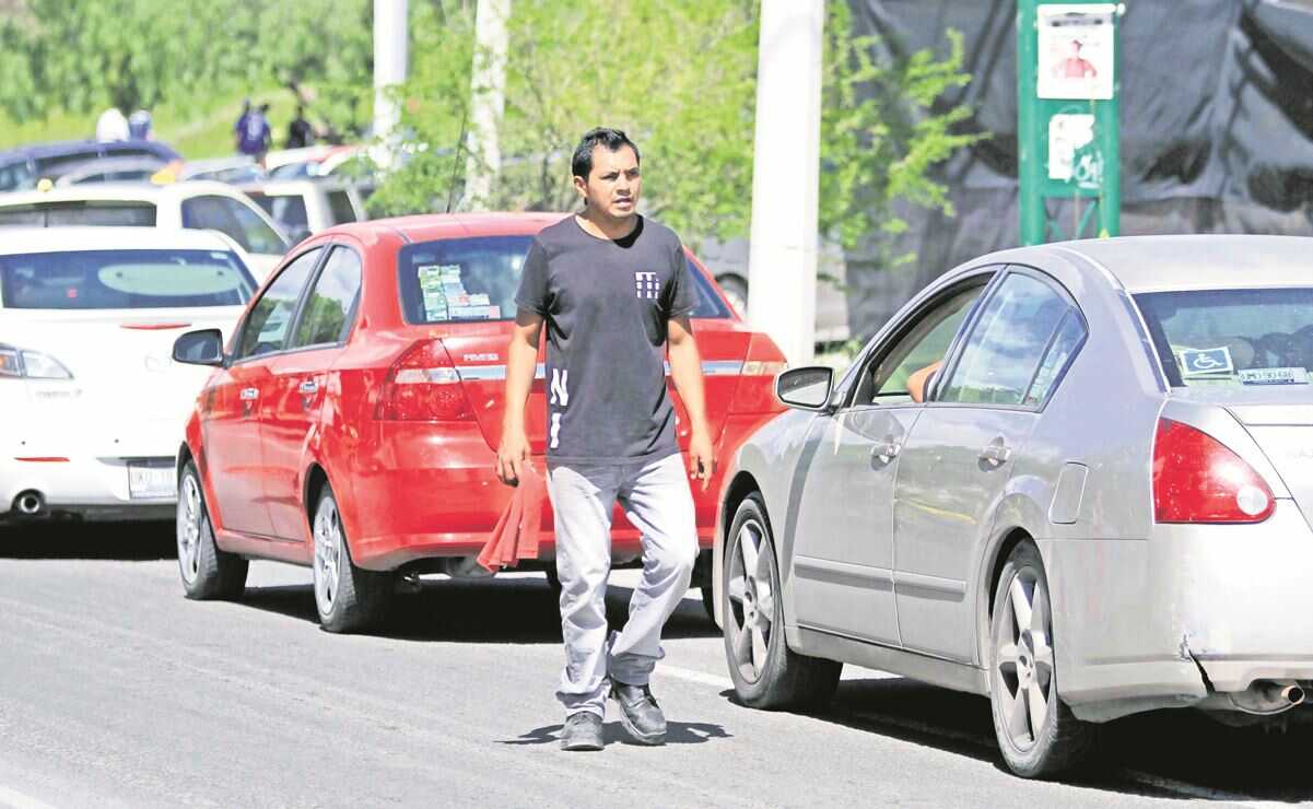 franeleros en CDMX | El Universal