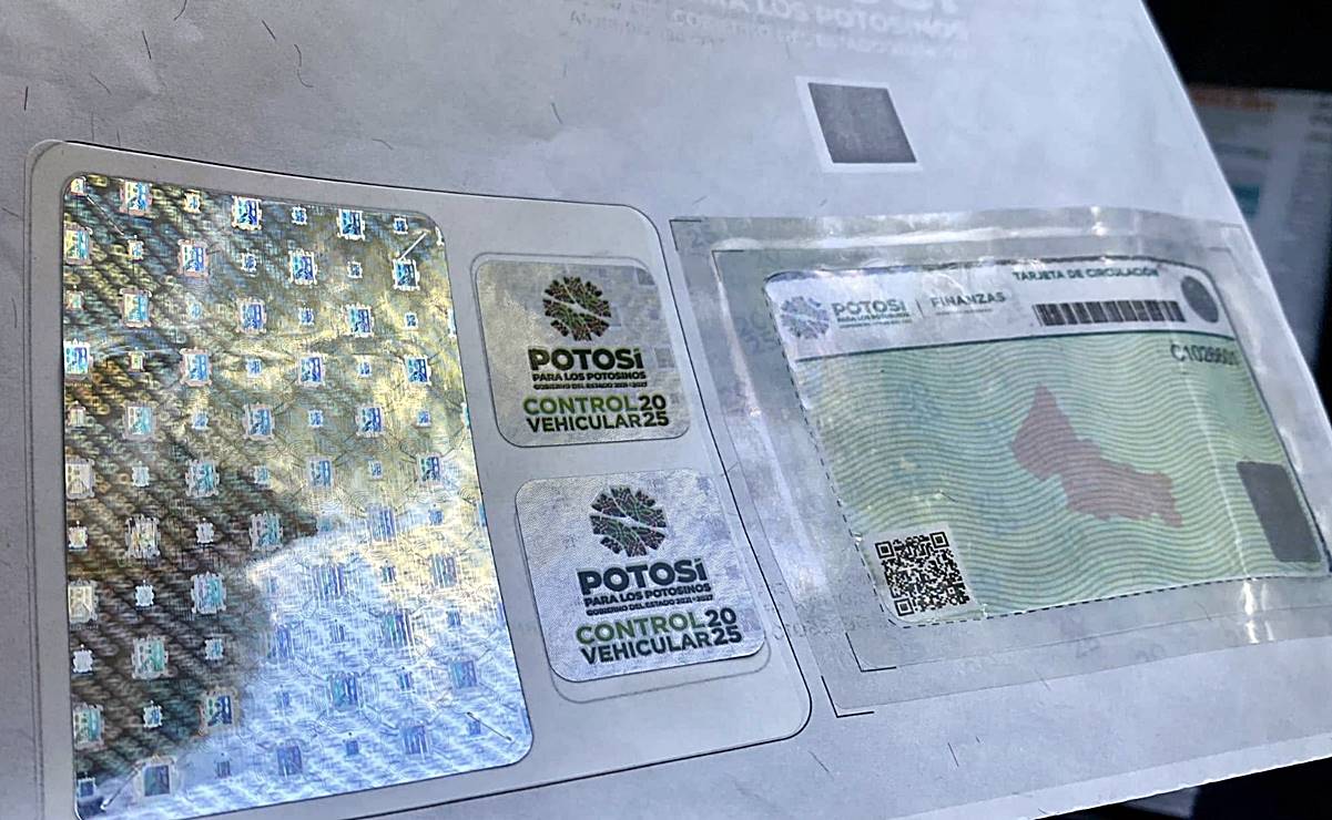 Tarjeta de circulación | San Luis Potosí