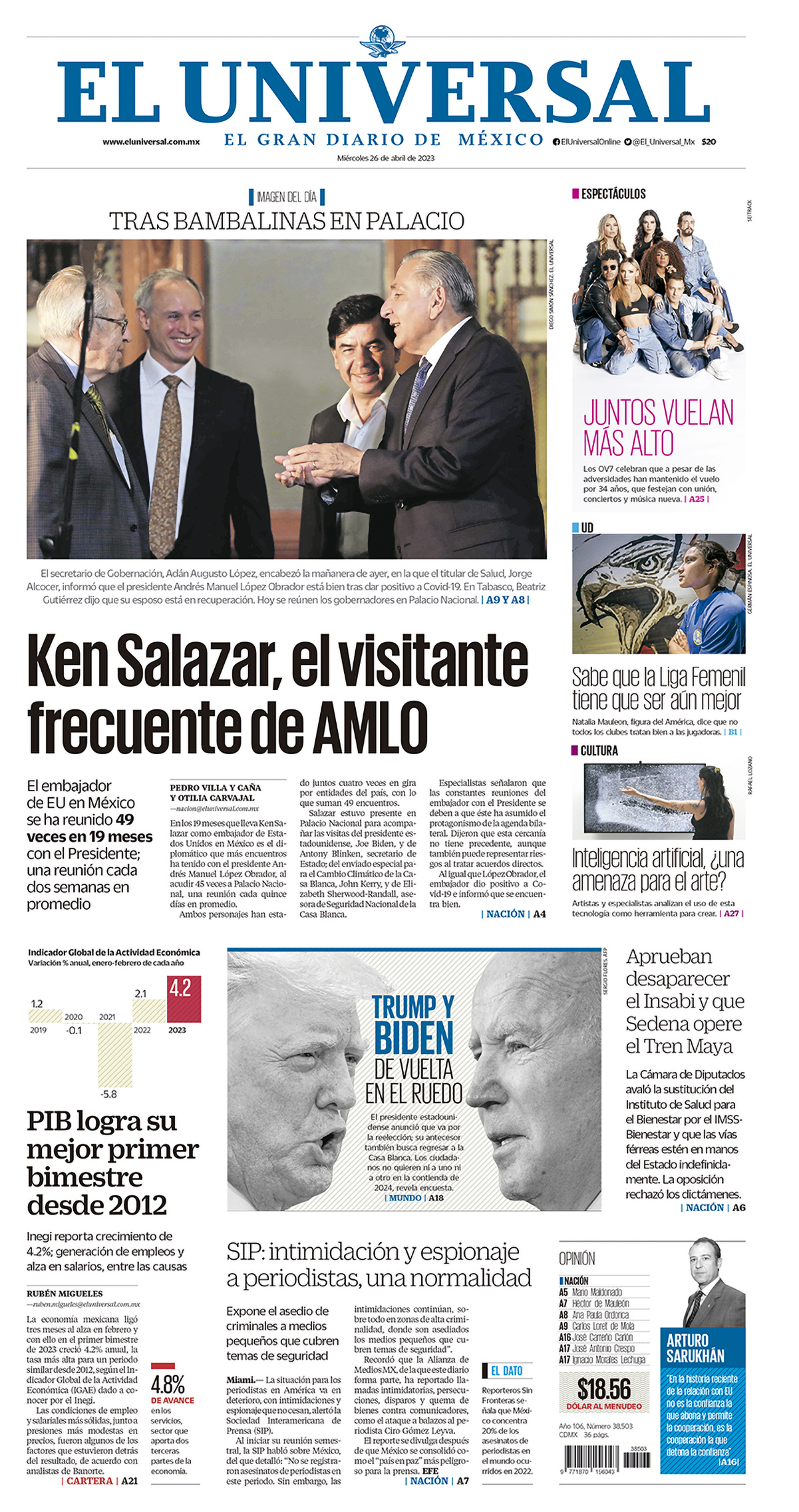 Redacción De10 | El Universal