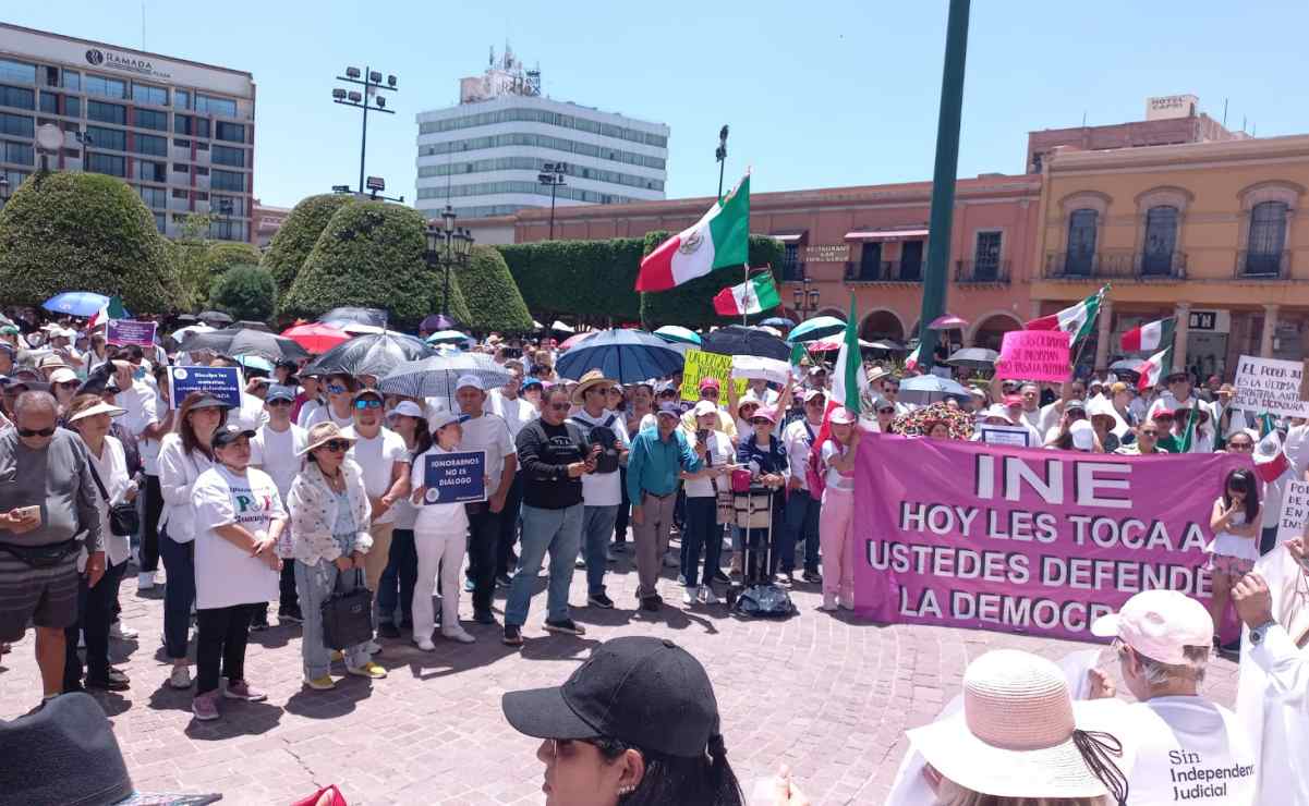 Continúan protestas de trabajadores del PJF en los estados contra ...