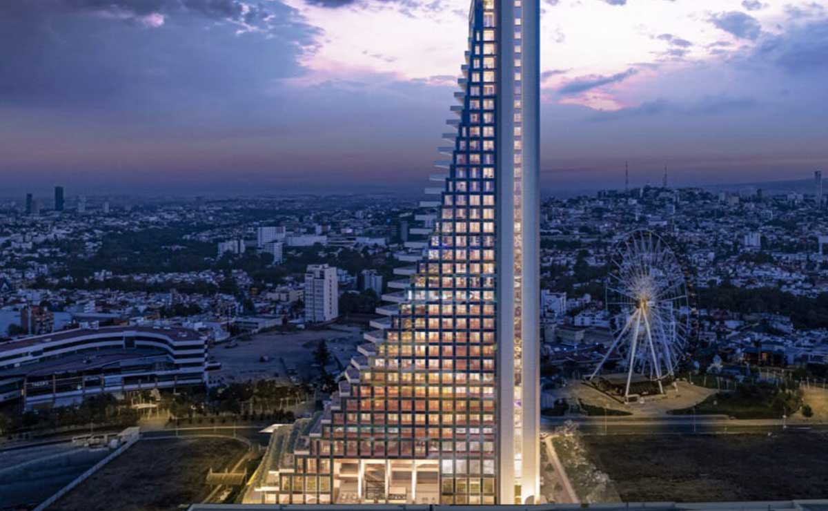 Así va la construcción de la Torre Andeza, el rascacielos que será el más alto de Puebla | El ...