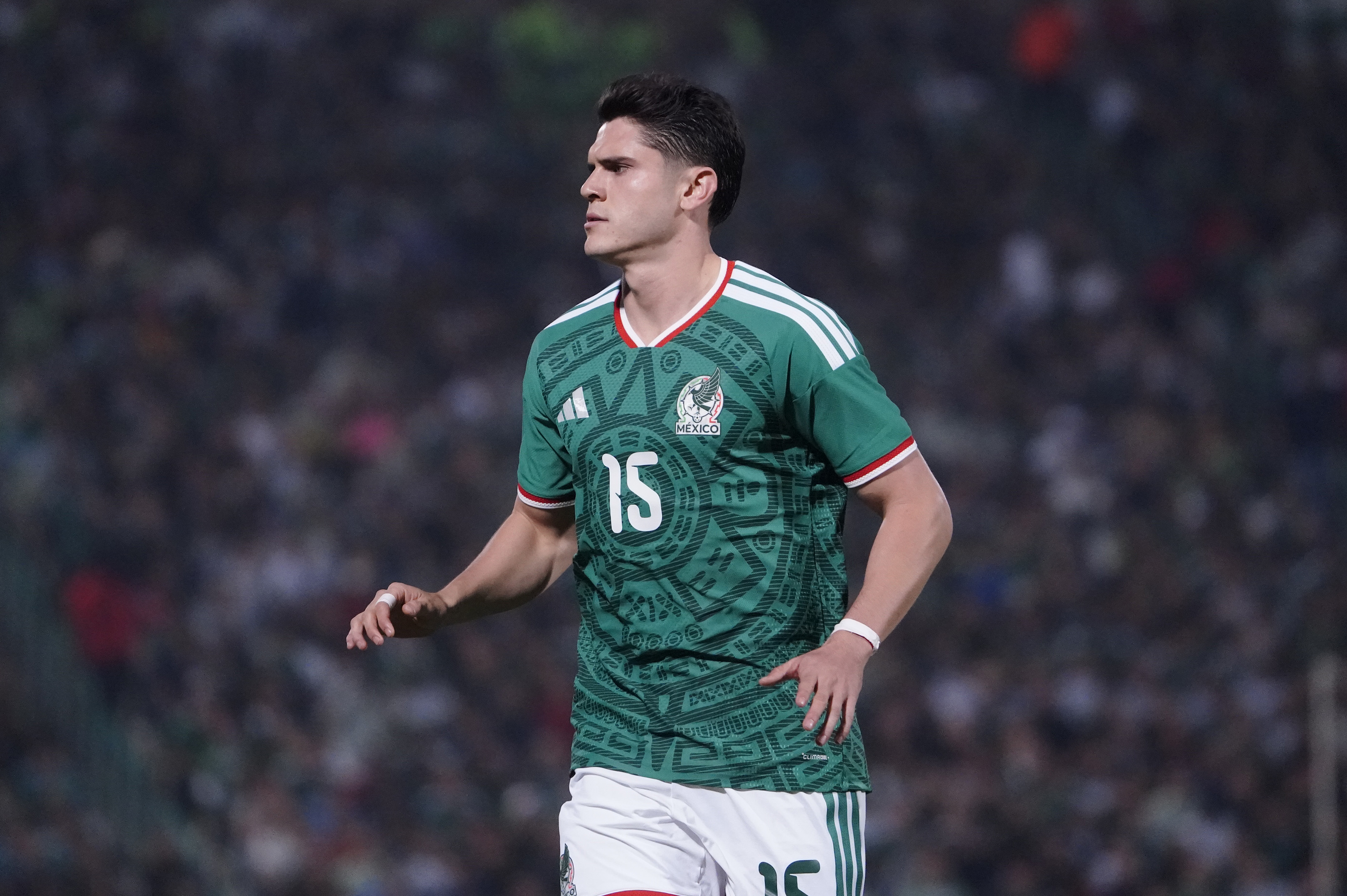 Obed Vargas fue titular y jugó todo el partido en la derrota del ...