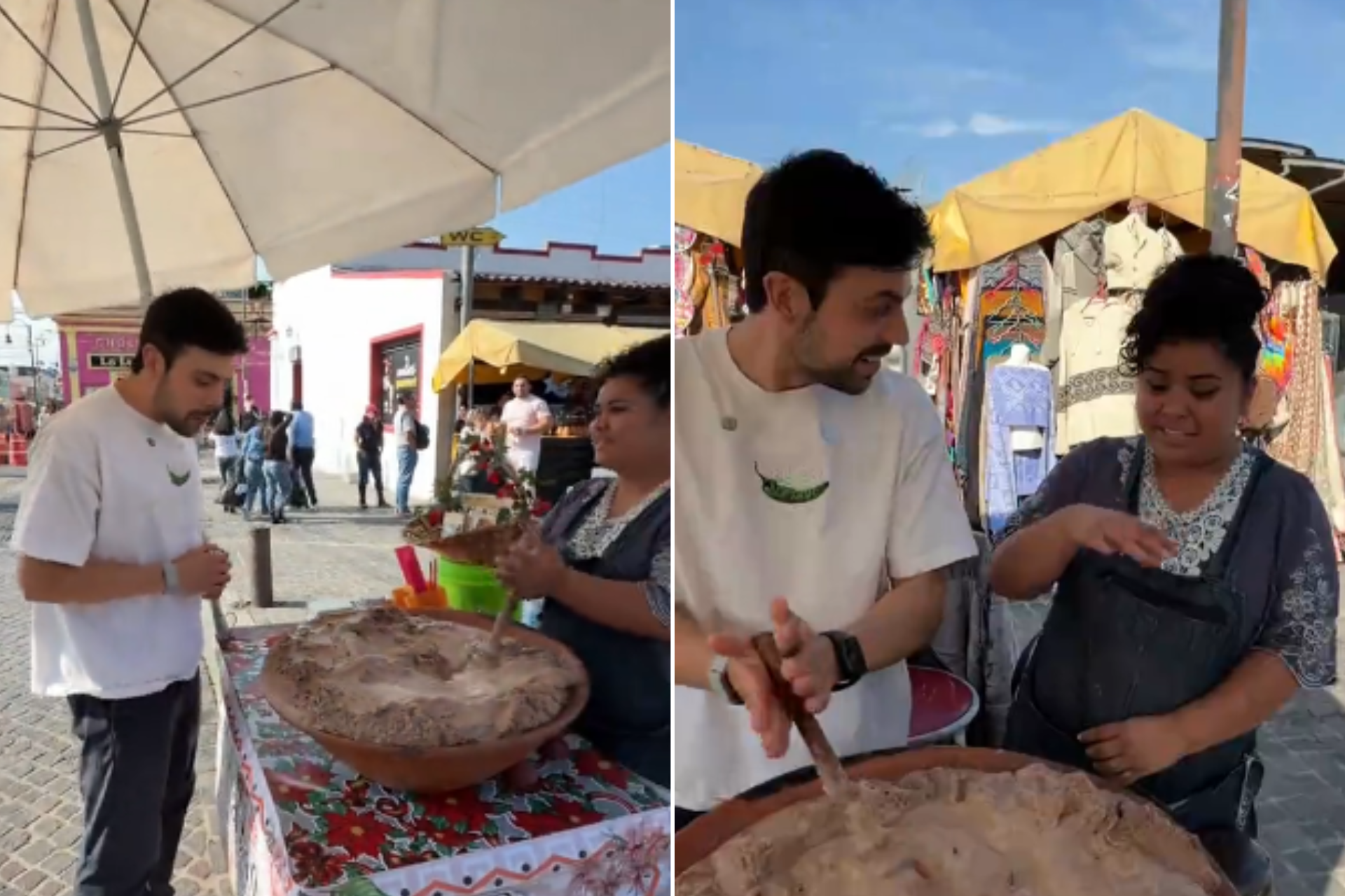 VIDEO Así estafaron a Alex Serrano en Puebla con dos tortas de mil pesos