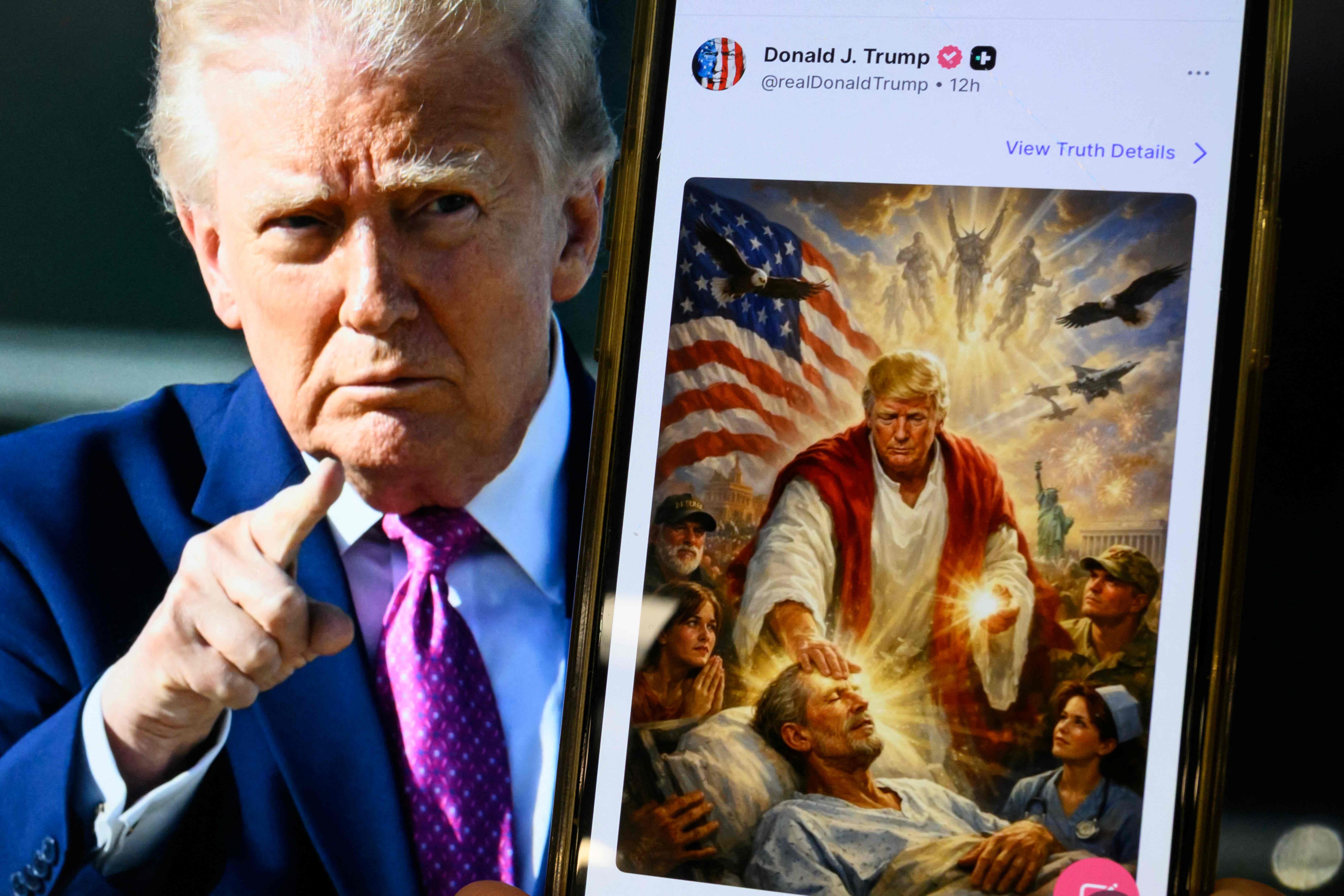 ¿Papa responde a Trump?: “El mundo está siendo devastado por un puñado ...