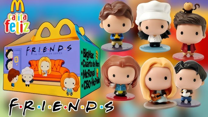 Friends: Cuánto cuestan las figuras coleccionables de McDonald's