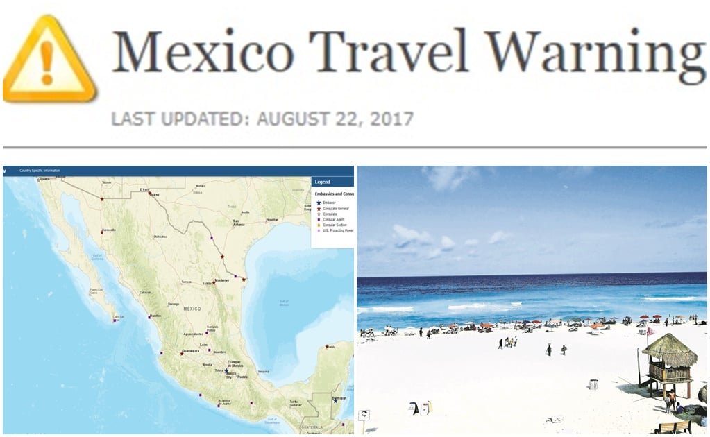 Actualiza EU alerta de viaje para México | El Universal