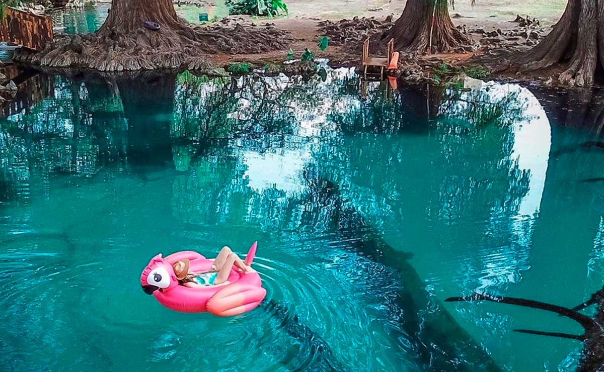 Con 100 pesos puedes nadar en este oasis color turquesa | El Universal ...