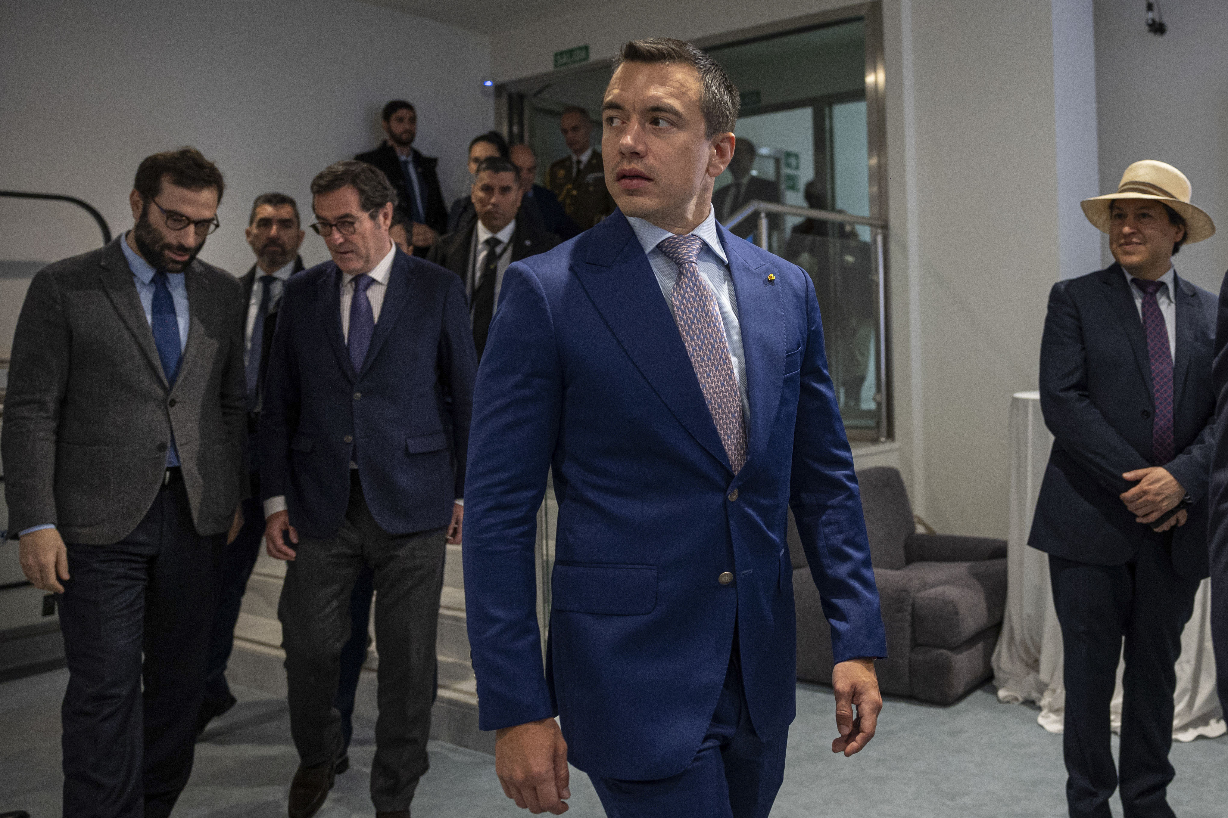 Daniel Noboa se ha mantenido cauto con el caso Purga; de Metástasis ...