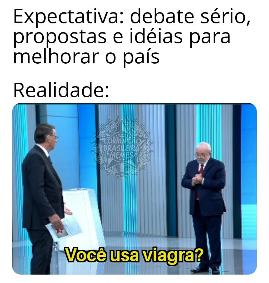 Memes do debate presidencial na Rede Globo – 2º turno | Estadão - Estadão