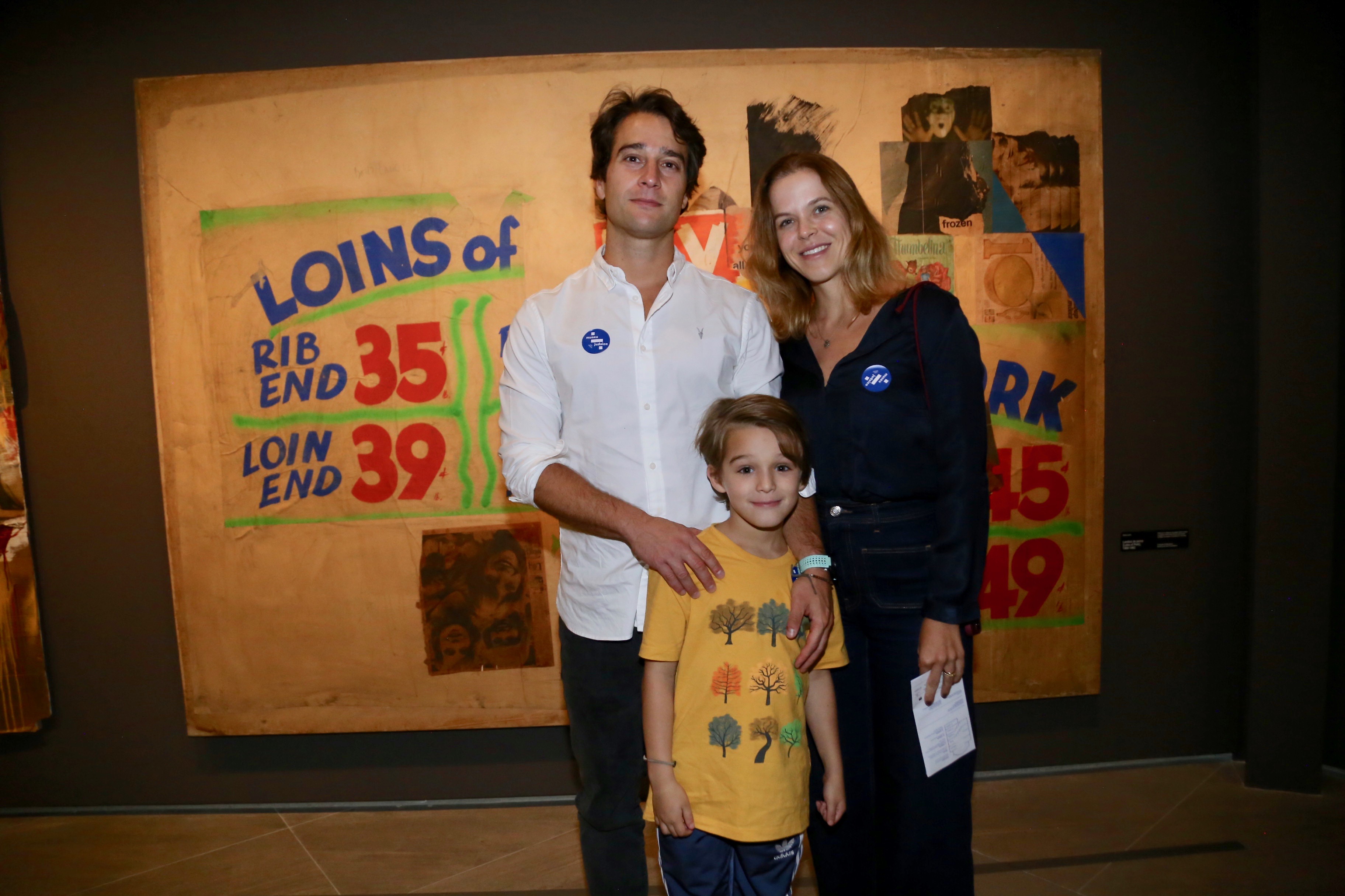 Inauguração da exposição "Boris Lurie - Arte, Luto e Sobrevivência" no ...