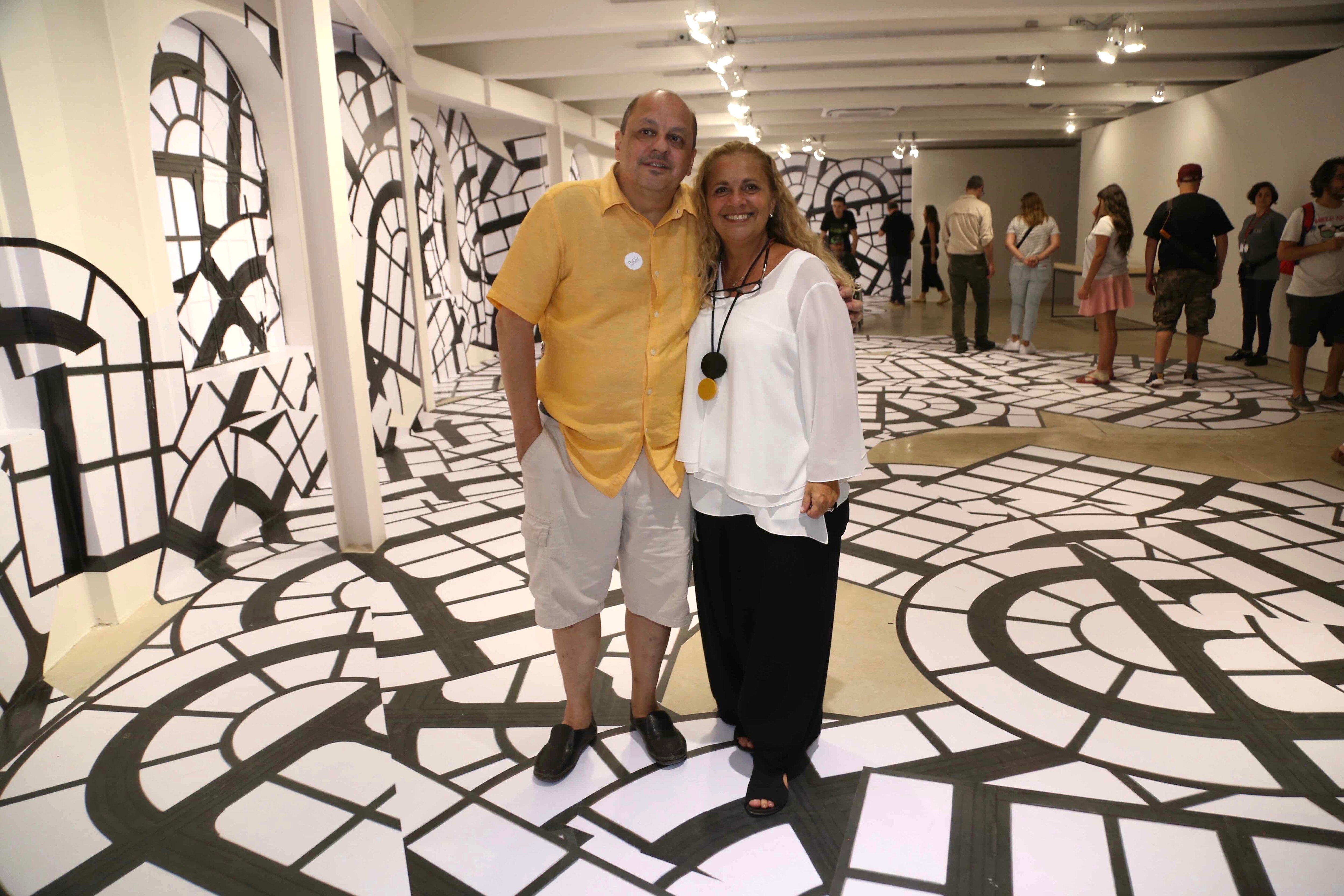 Inauguração da nova sede do Paço das Artes, com a exposição de Regina ...