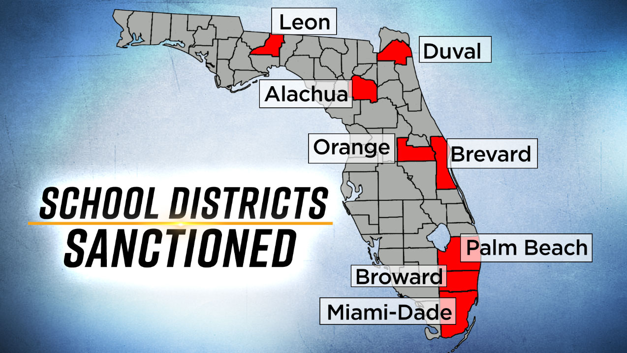 School Districts In Florida Map