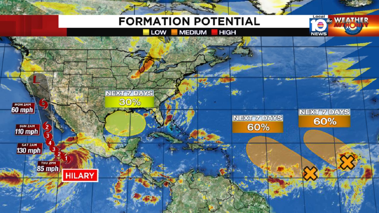 Hurricane Weather Map