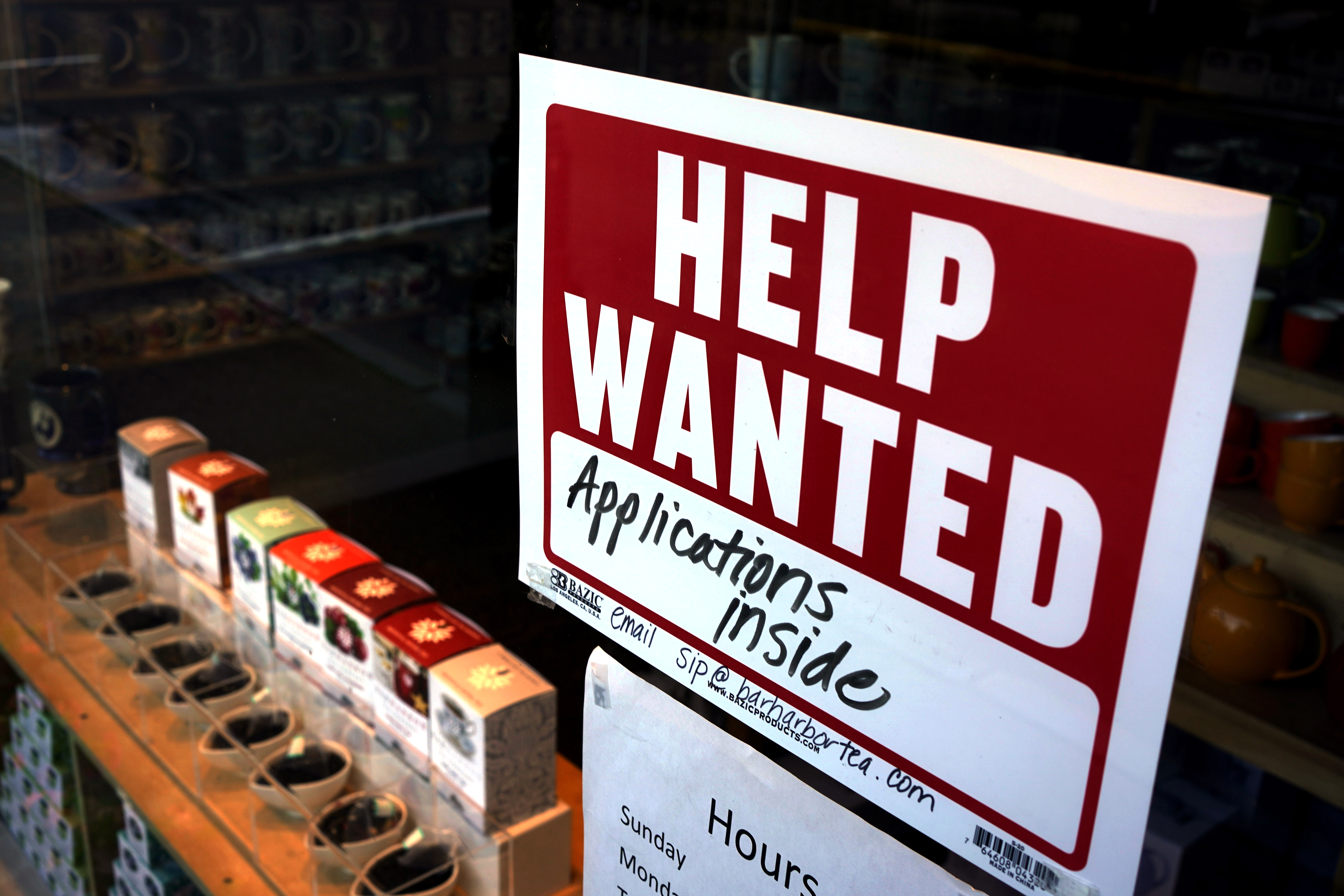 Help Wanted Window