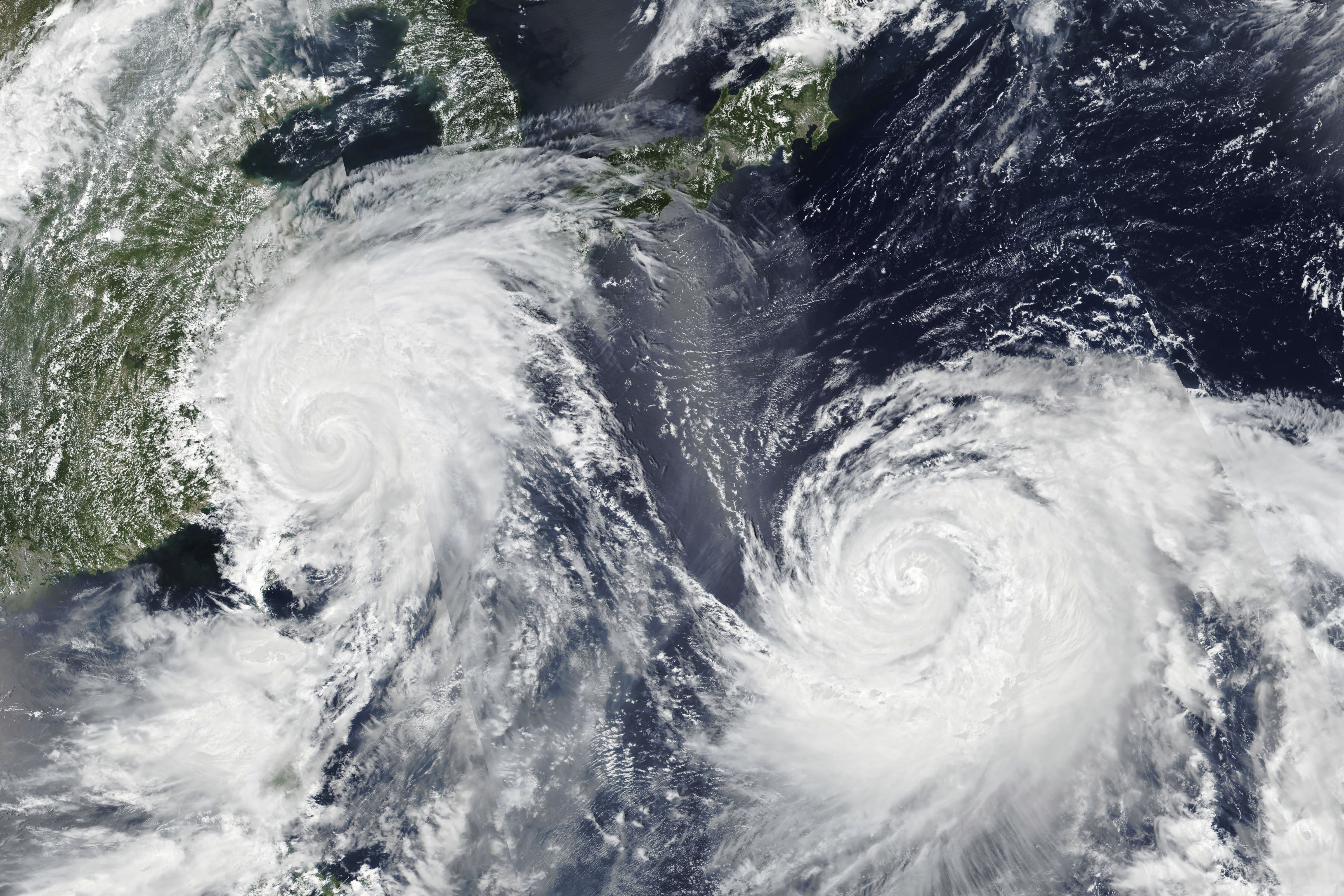 Hurricanes On Land