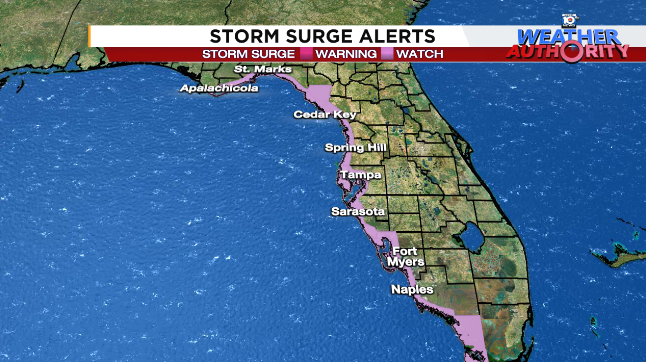 East Coast Storm Surge Maps