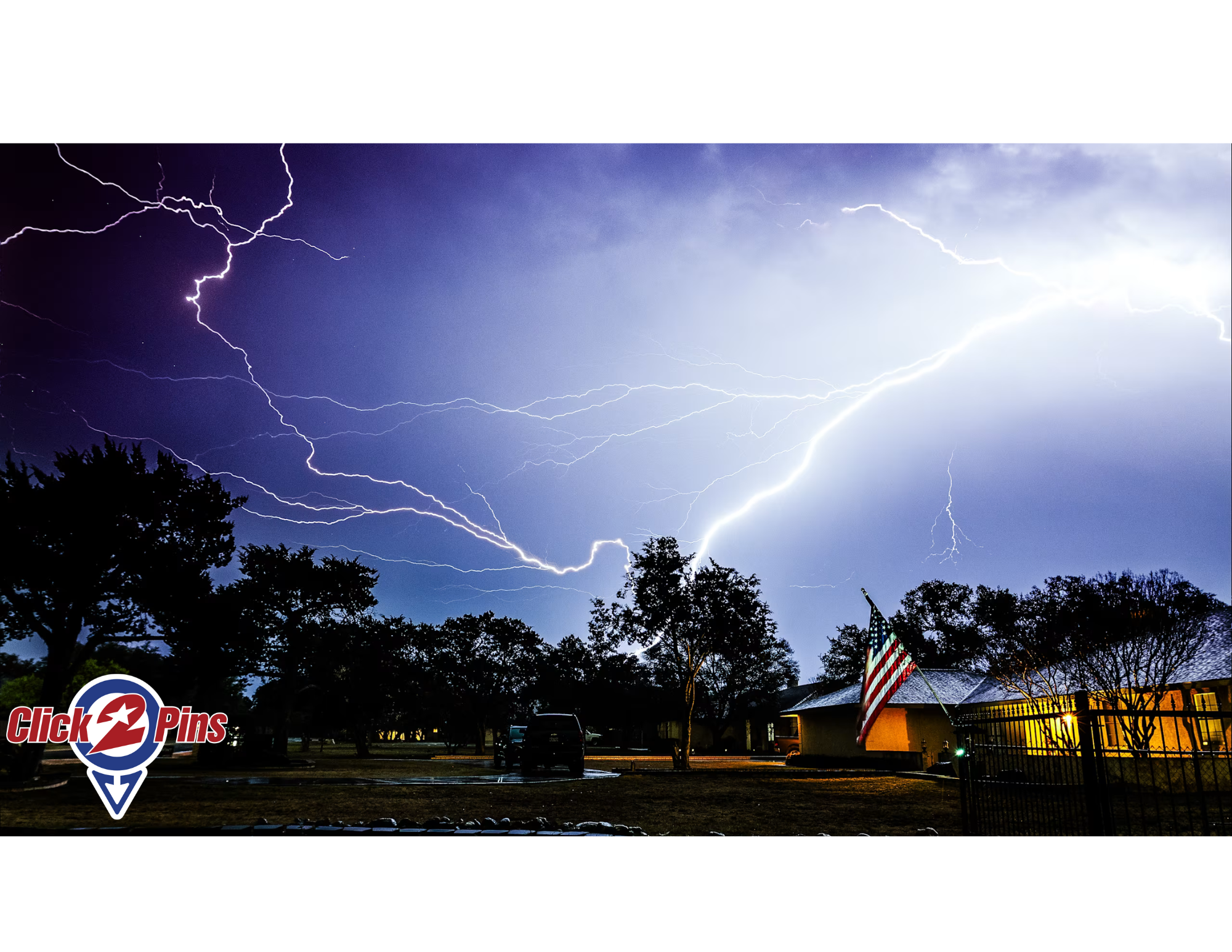 Real Lightning Strike