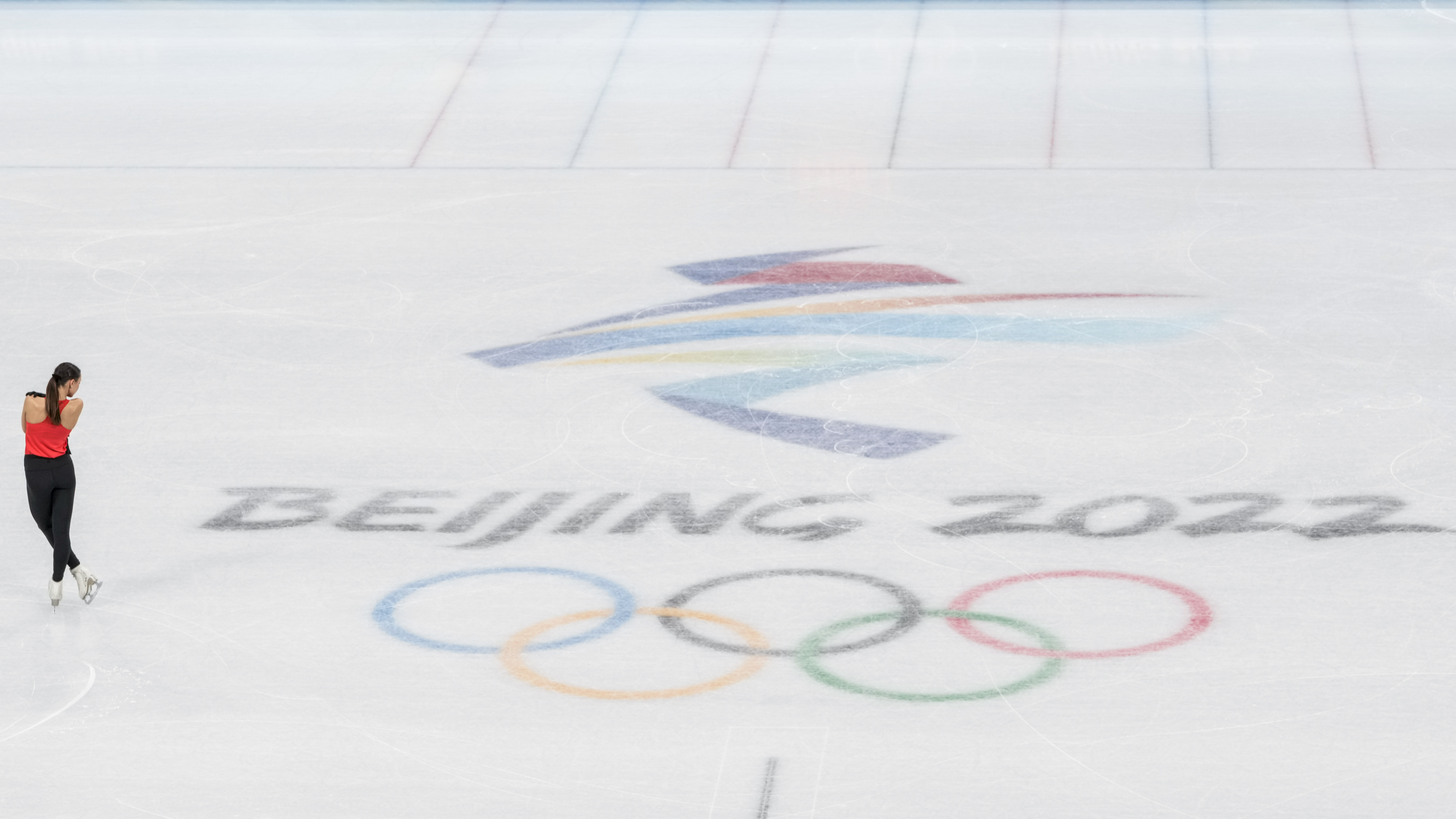 2022 Olympic Ice Skating Rink