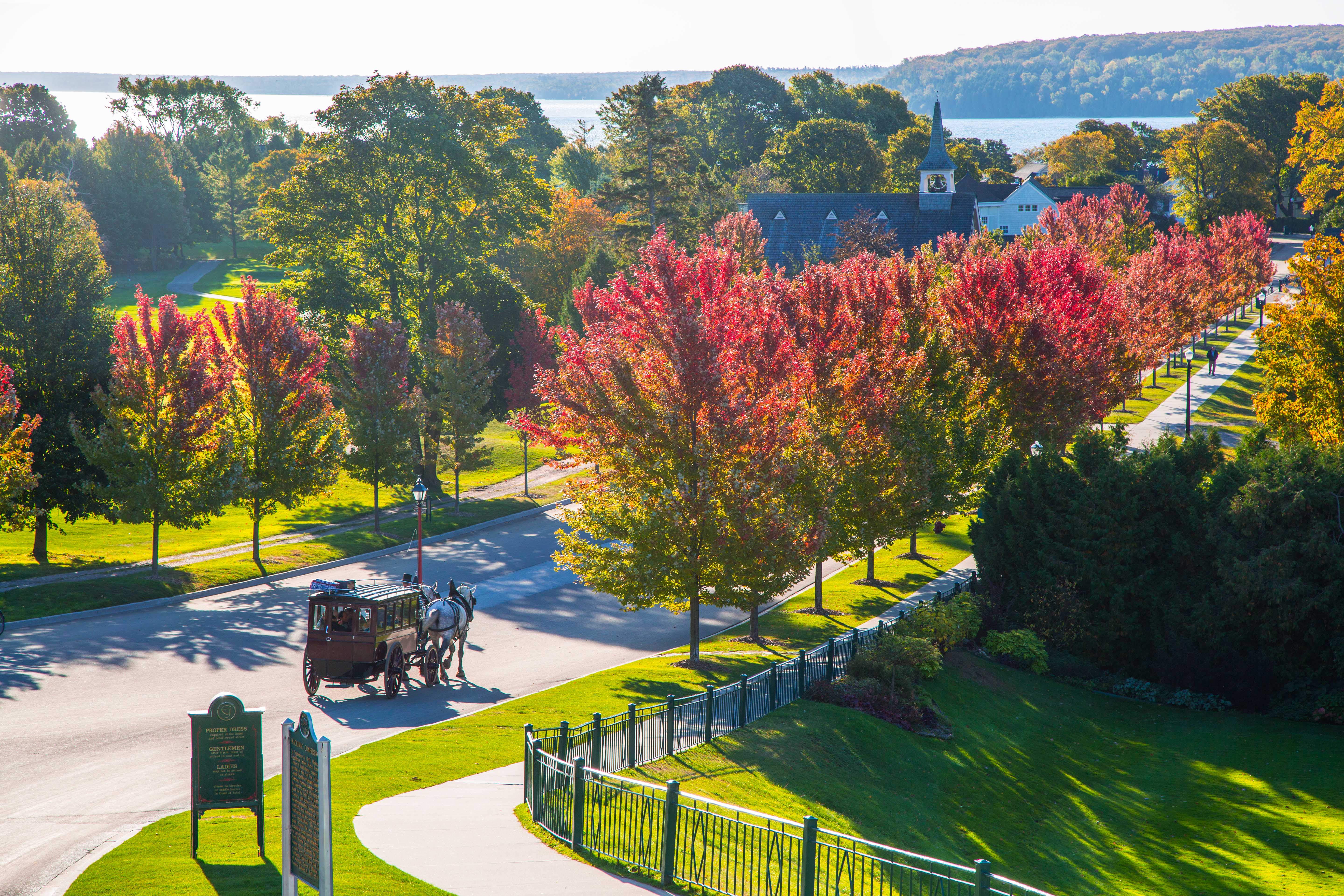 Autumn On Mackinac Island