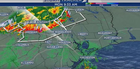 Houston Weather Radar Watch Live Streaming Radar As Storms Move