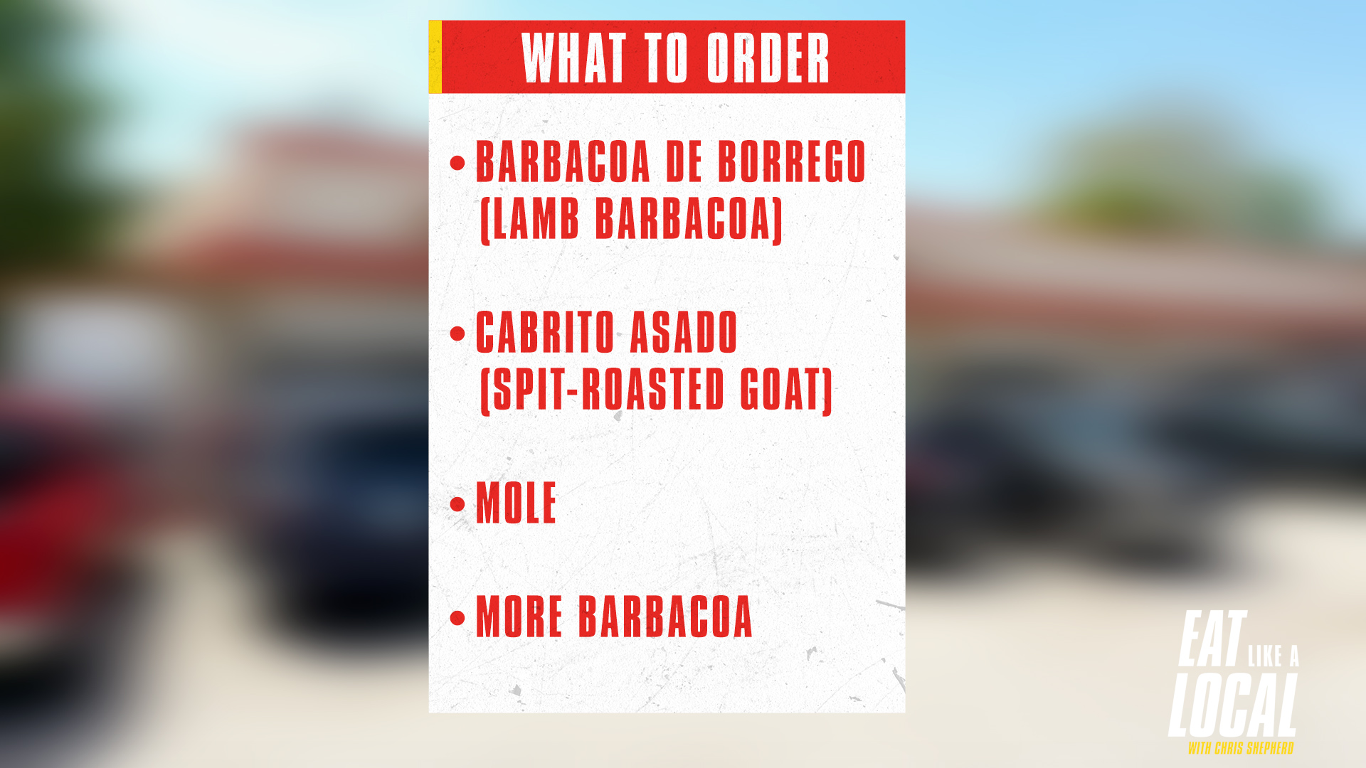 Barbacoa De Borrego Houston