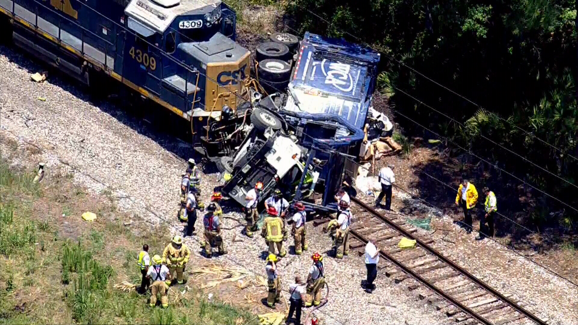 Train Crash Truck