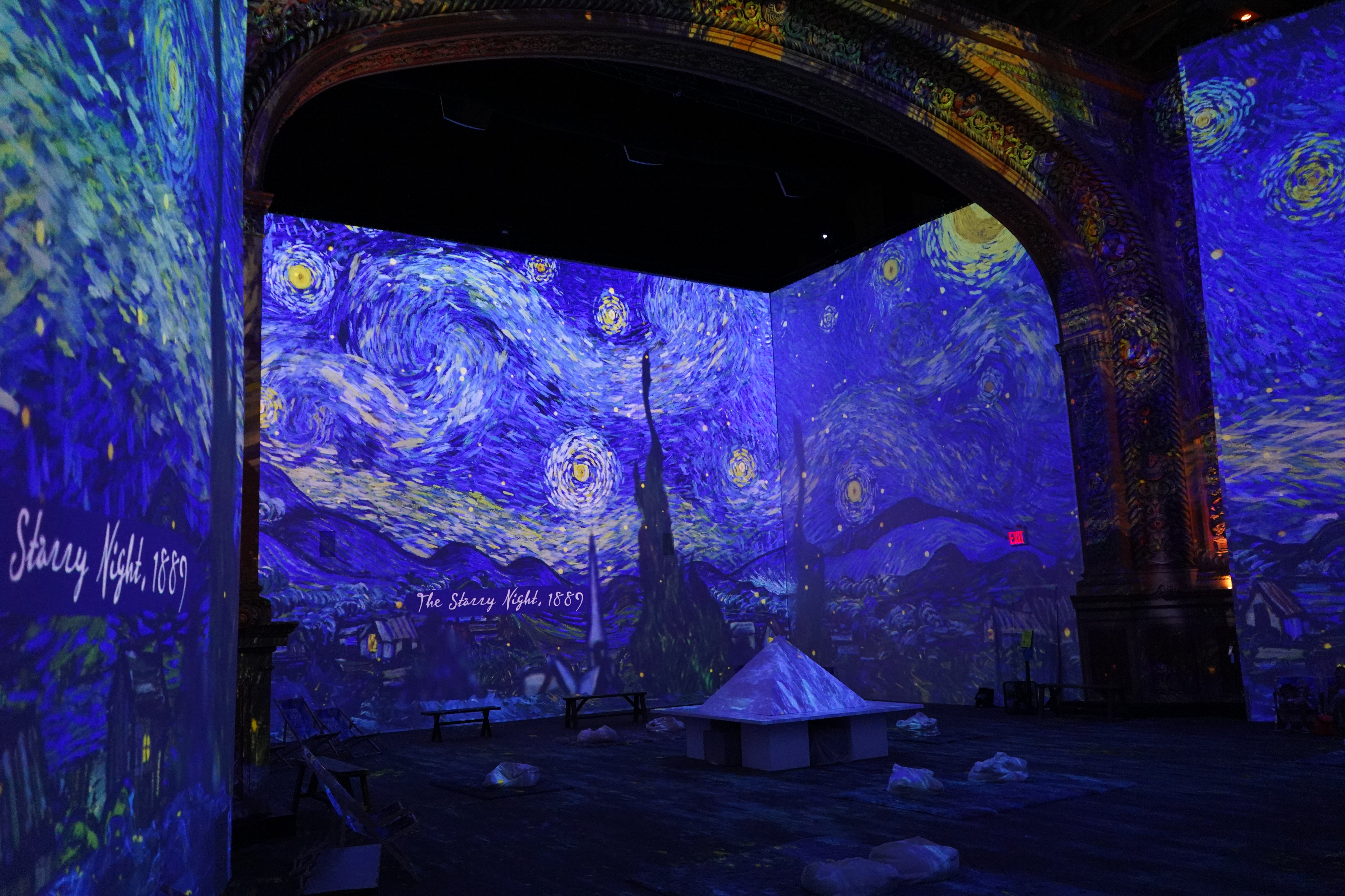 Starry Night In Museum