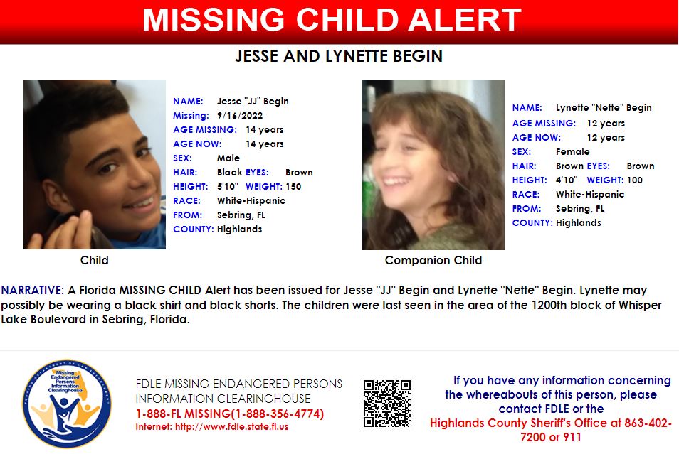 Missing Child Alert
