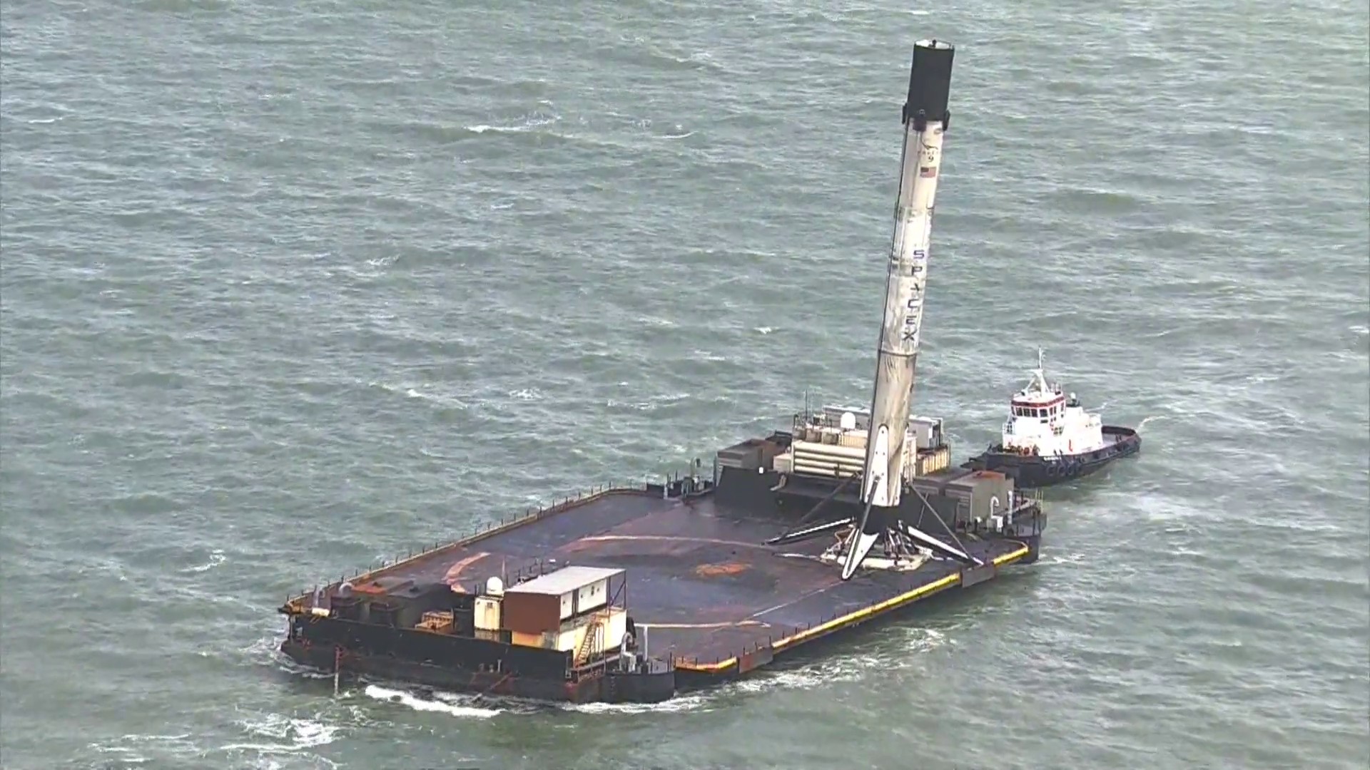 Spacex Barge Deck