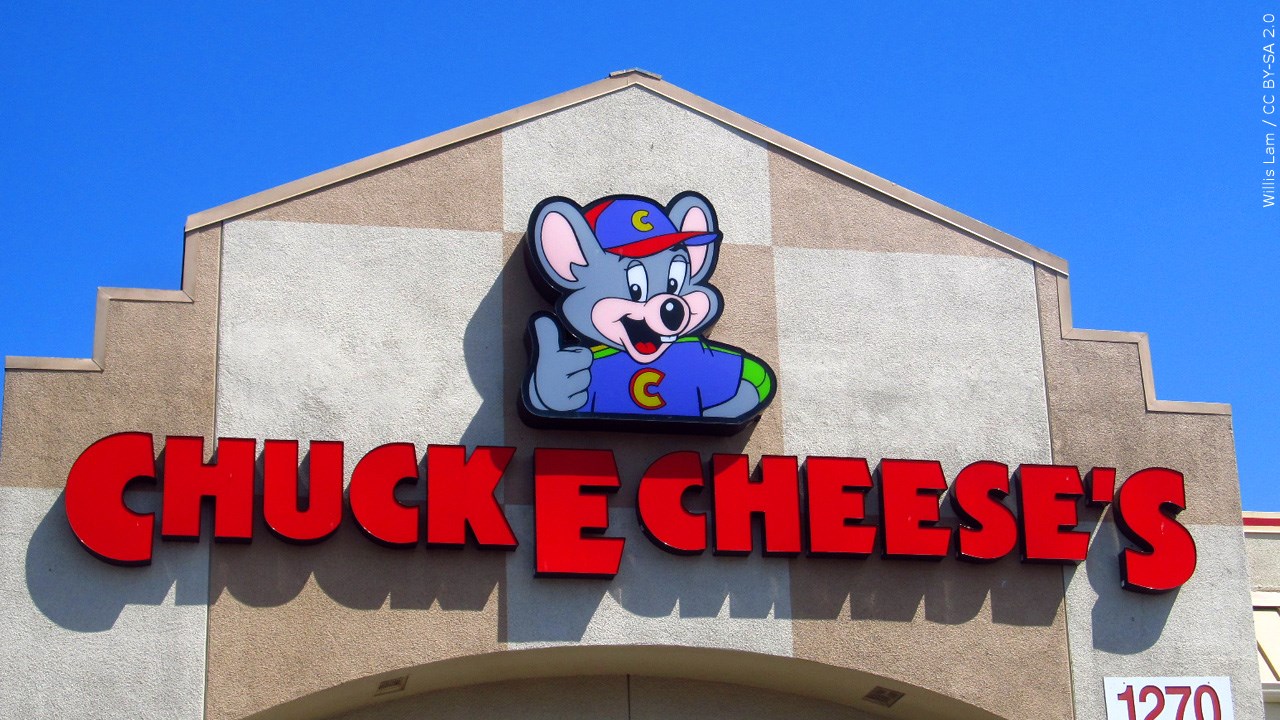 Chuck E. Cheese Clock
