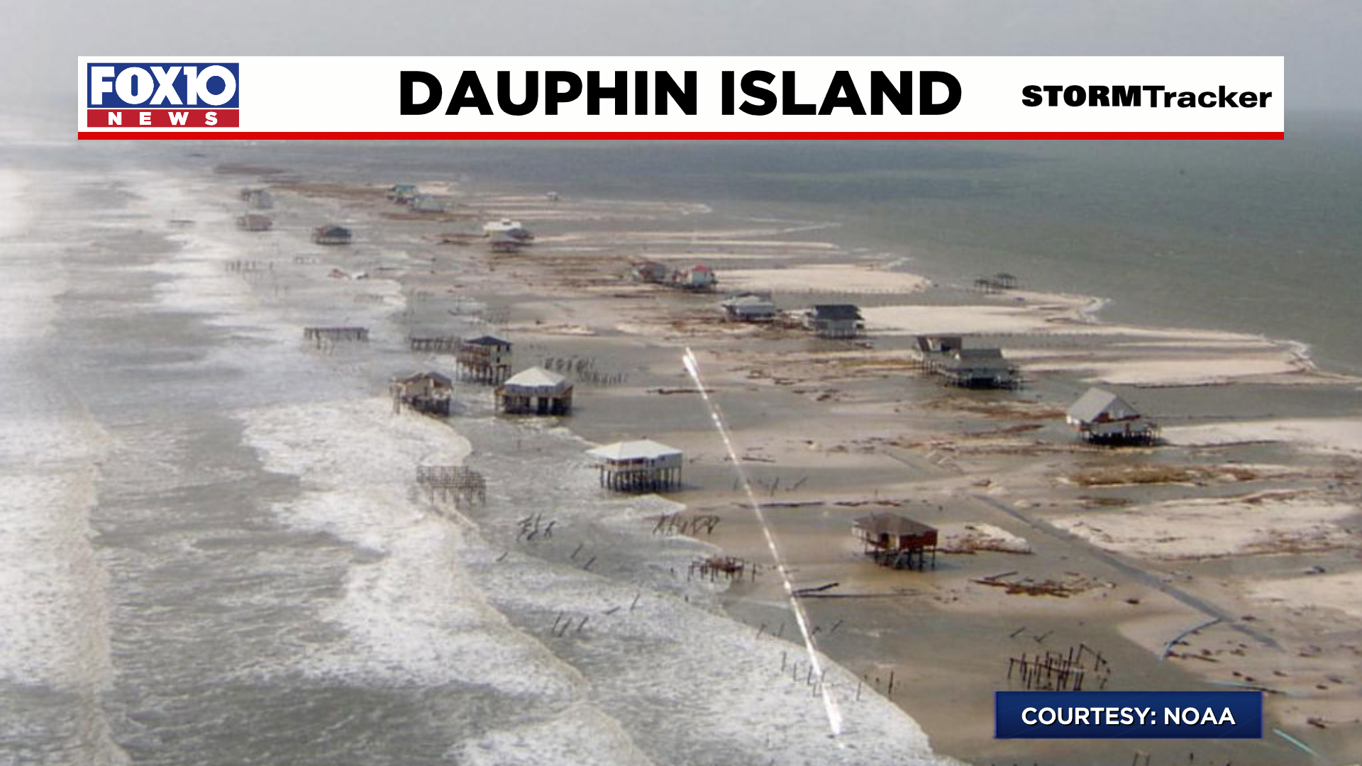 Dauphin Island Hurricane Katrina Damage