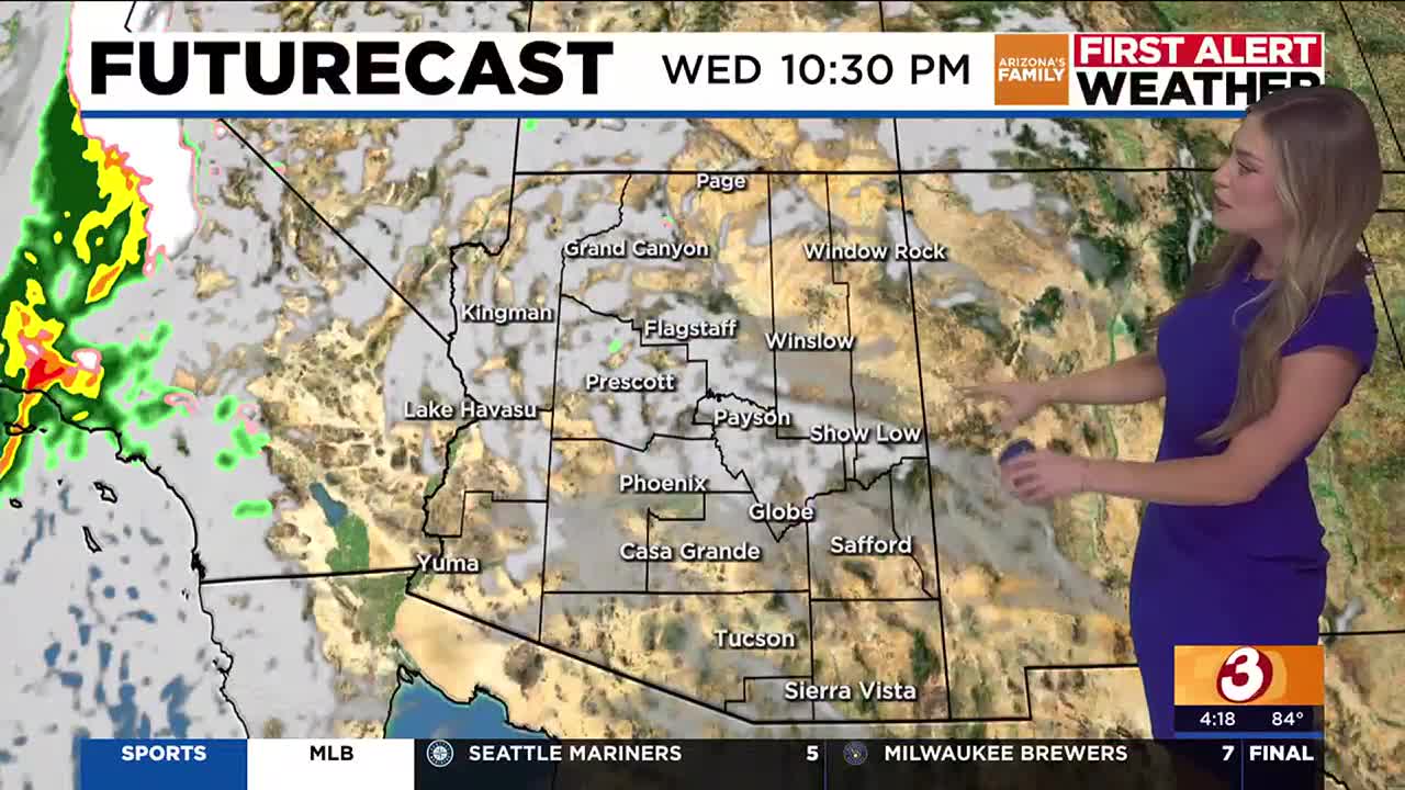 Arizona Weather Map