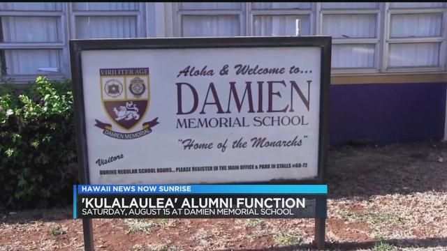 Damien Memorial School Logo