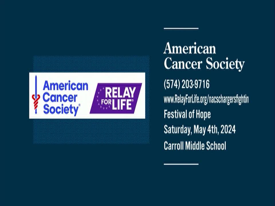 Cancer Relay For Life Logo
