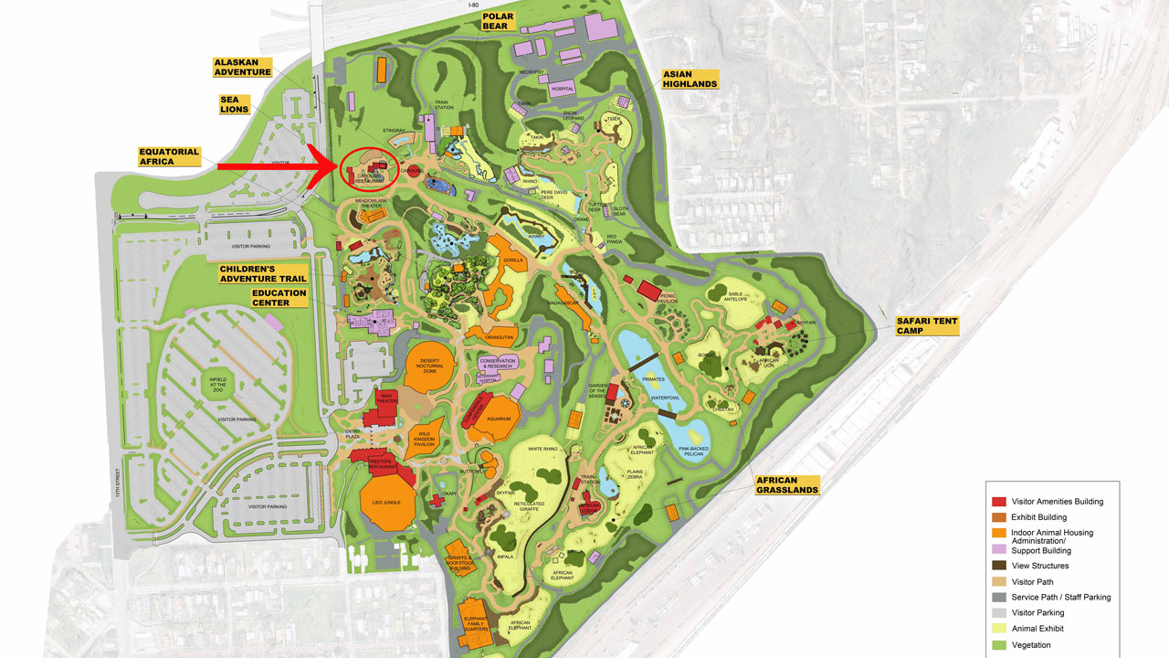 Henry Doorly Zoo Map Zoo Map