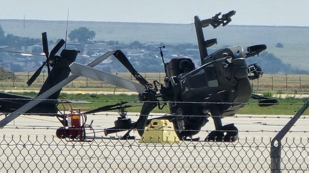 Ft. Carson helo's damaged due to wind > Aviation > AR15.COM
