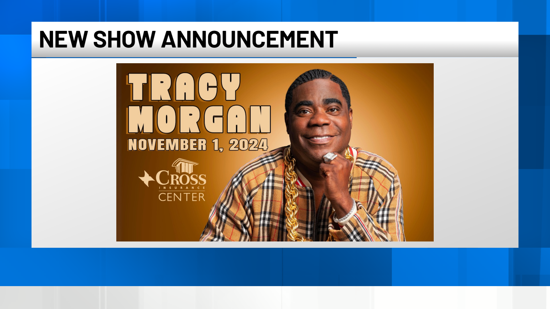 Tracy Morgan 2024 Turas