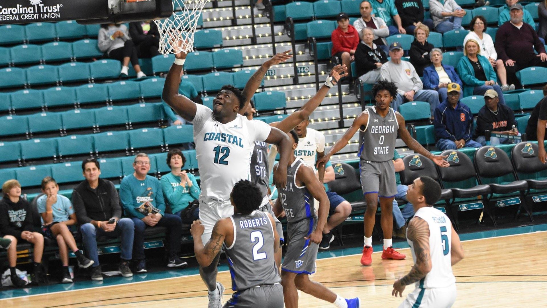 Jones Scores 23 as CCU Rallies Past Georgia State