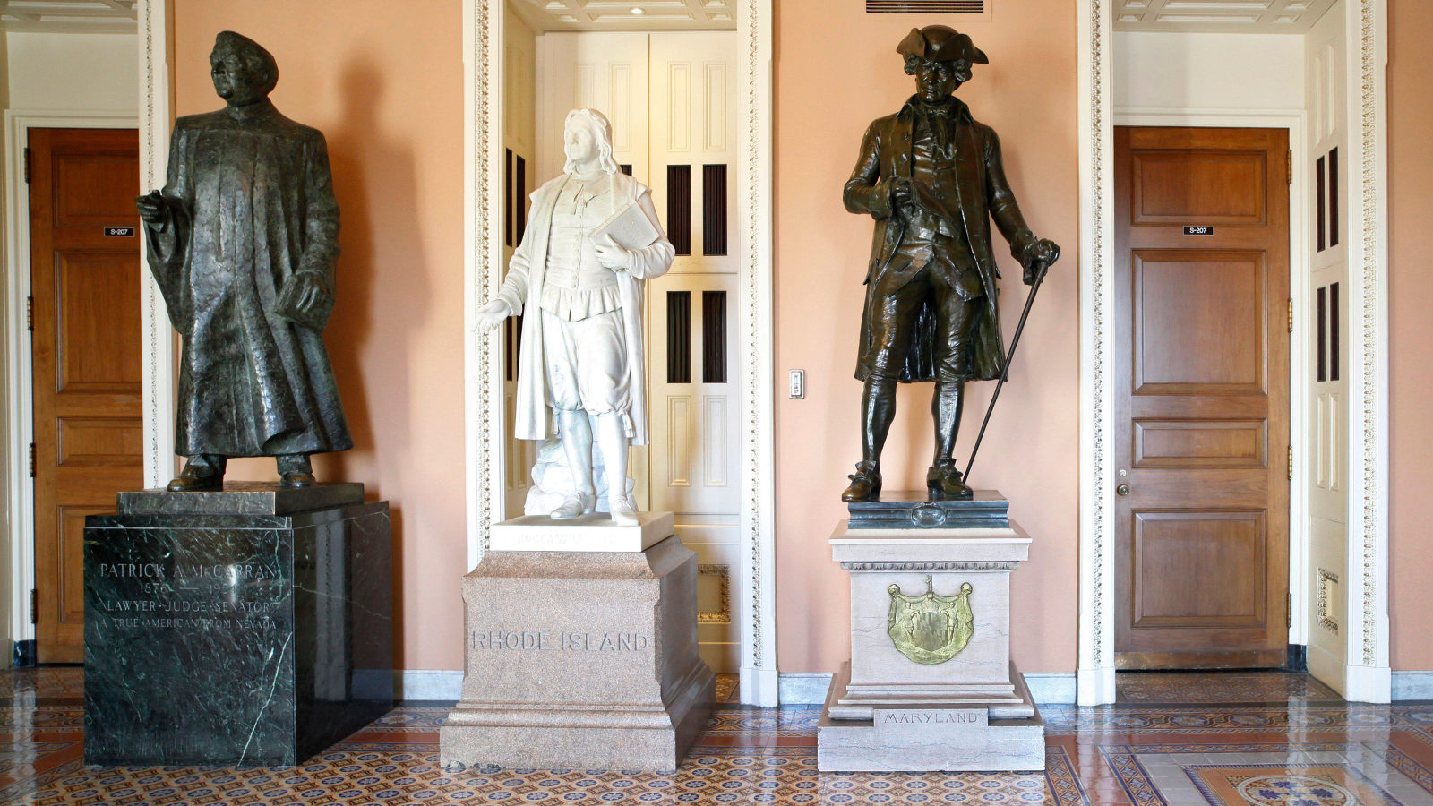 Roger Williams University Statue