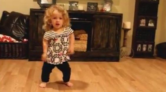 Little Girl Dancing Gif