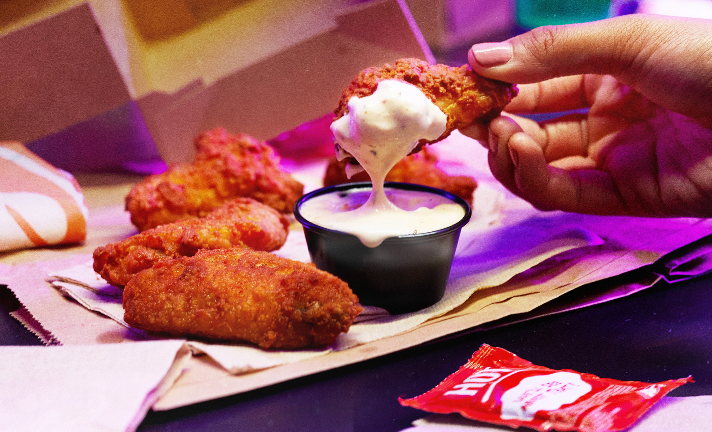 Taco bell crispy chicken wings store