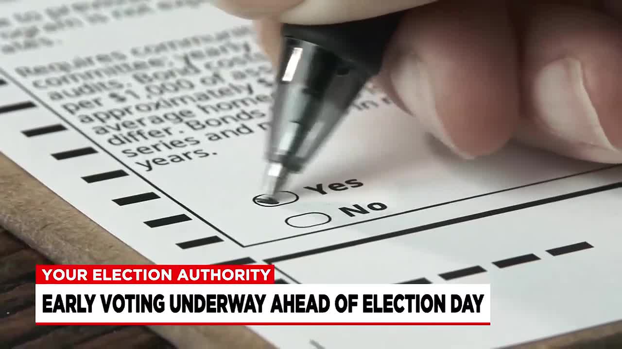 Election Day Voting Underway Early Voting Is Underway, And Primary