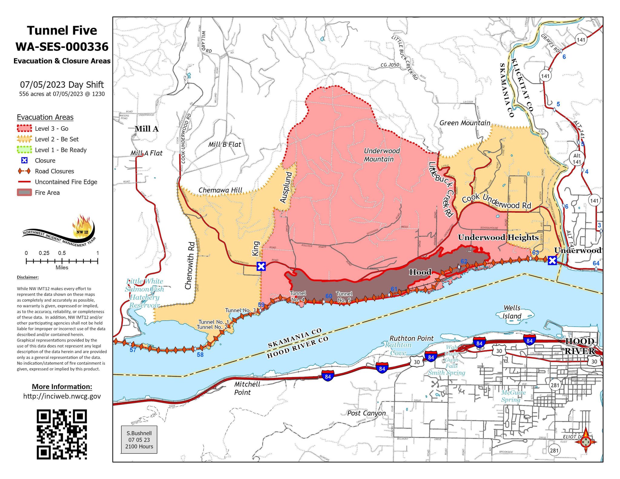Eastern Wa Fire Map