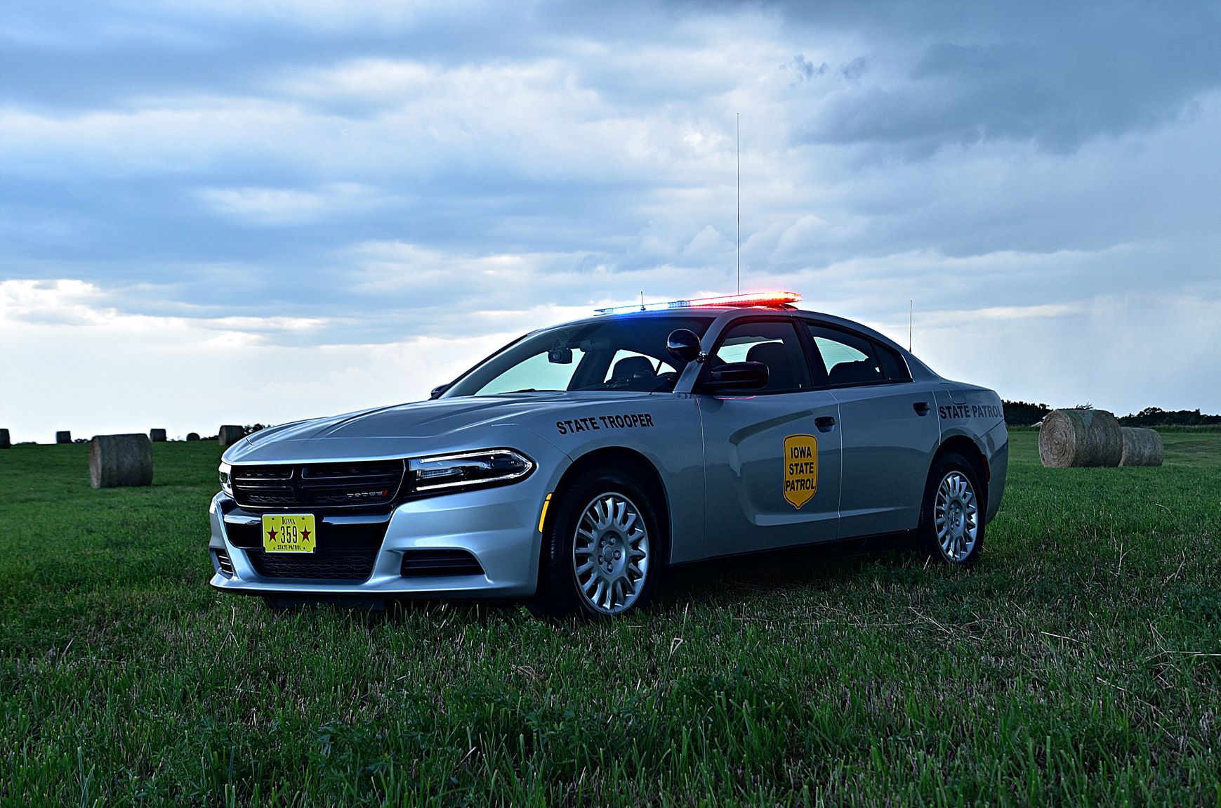 Iowa State Patrol Artwork