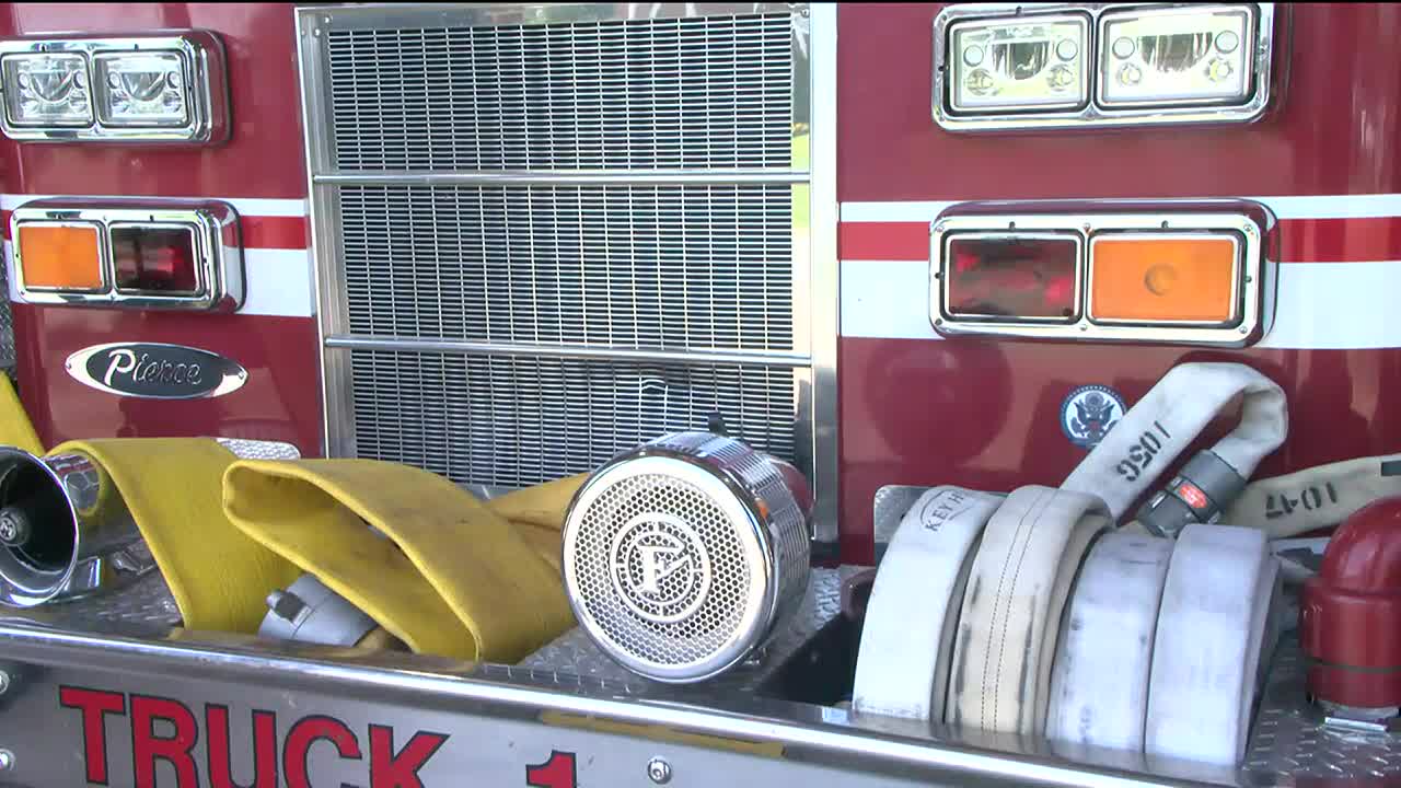Fire Engine Front Bumper Hose Loads