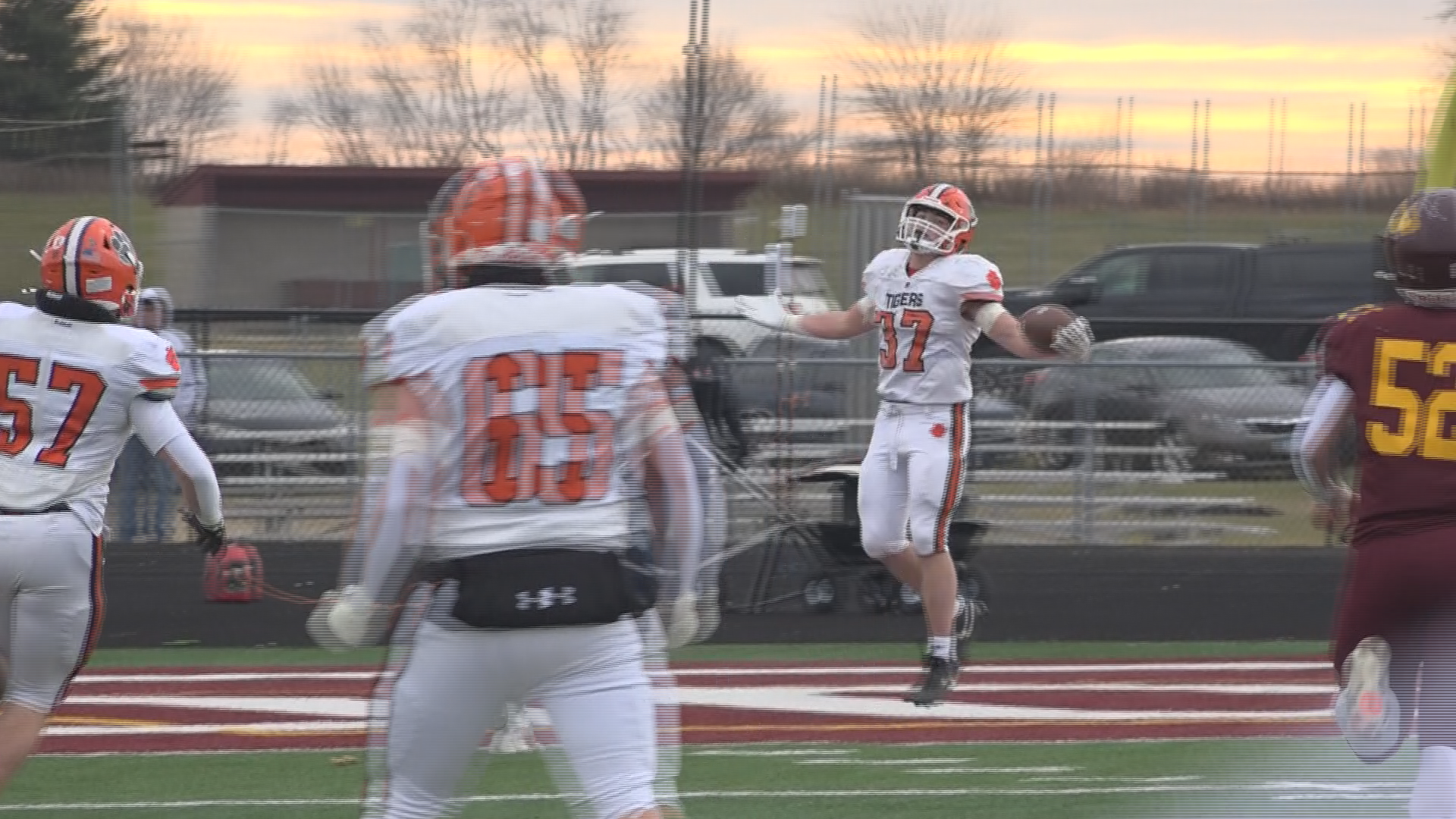 Harlem Huskies Football Score