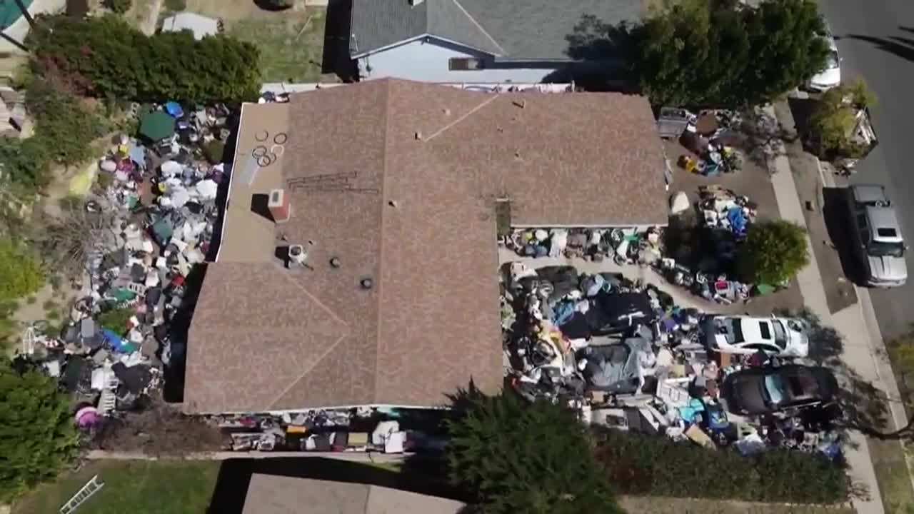 Hoarder House Outside
