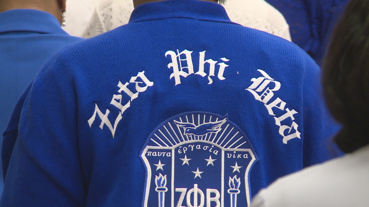 Zeta Phi Beta has Youth Induction Ceremony