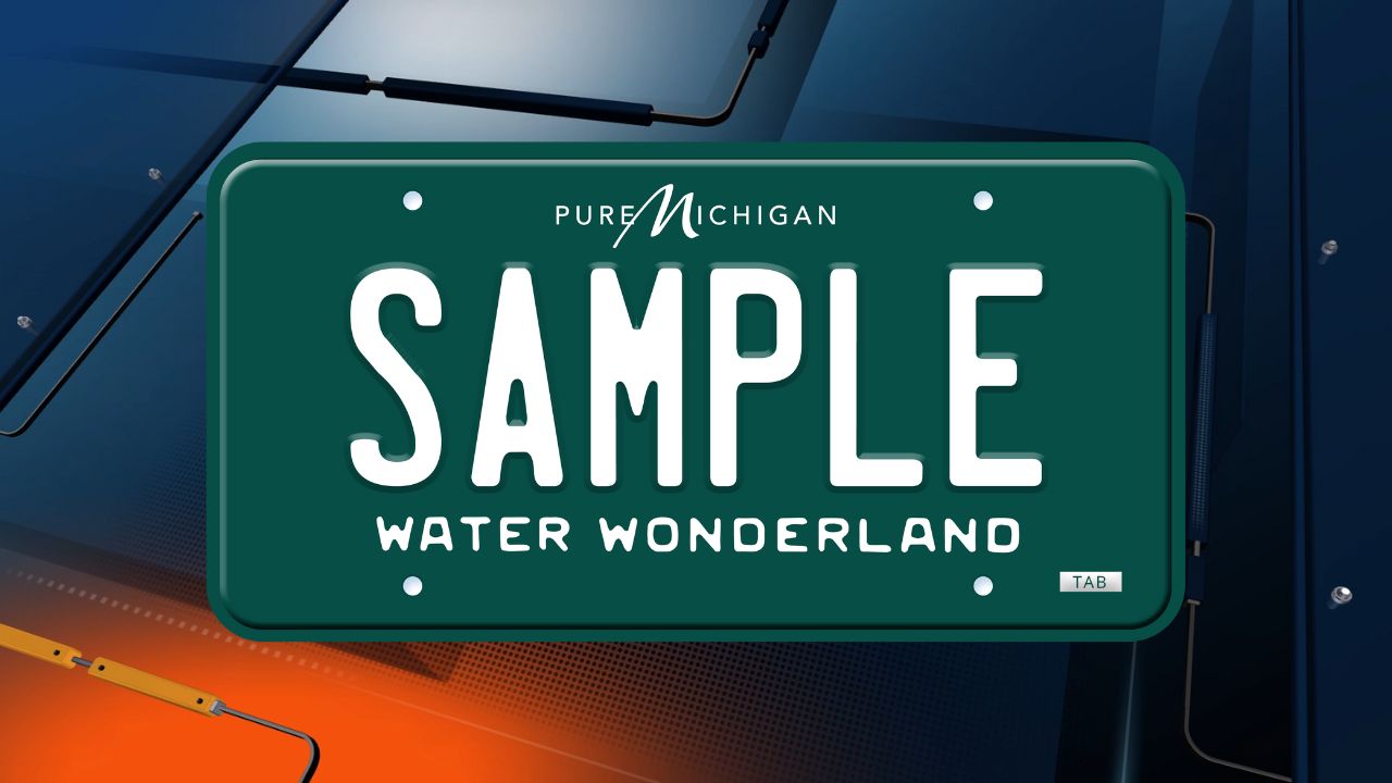 Michigan License Plate Logo