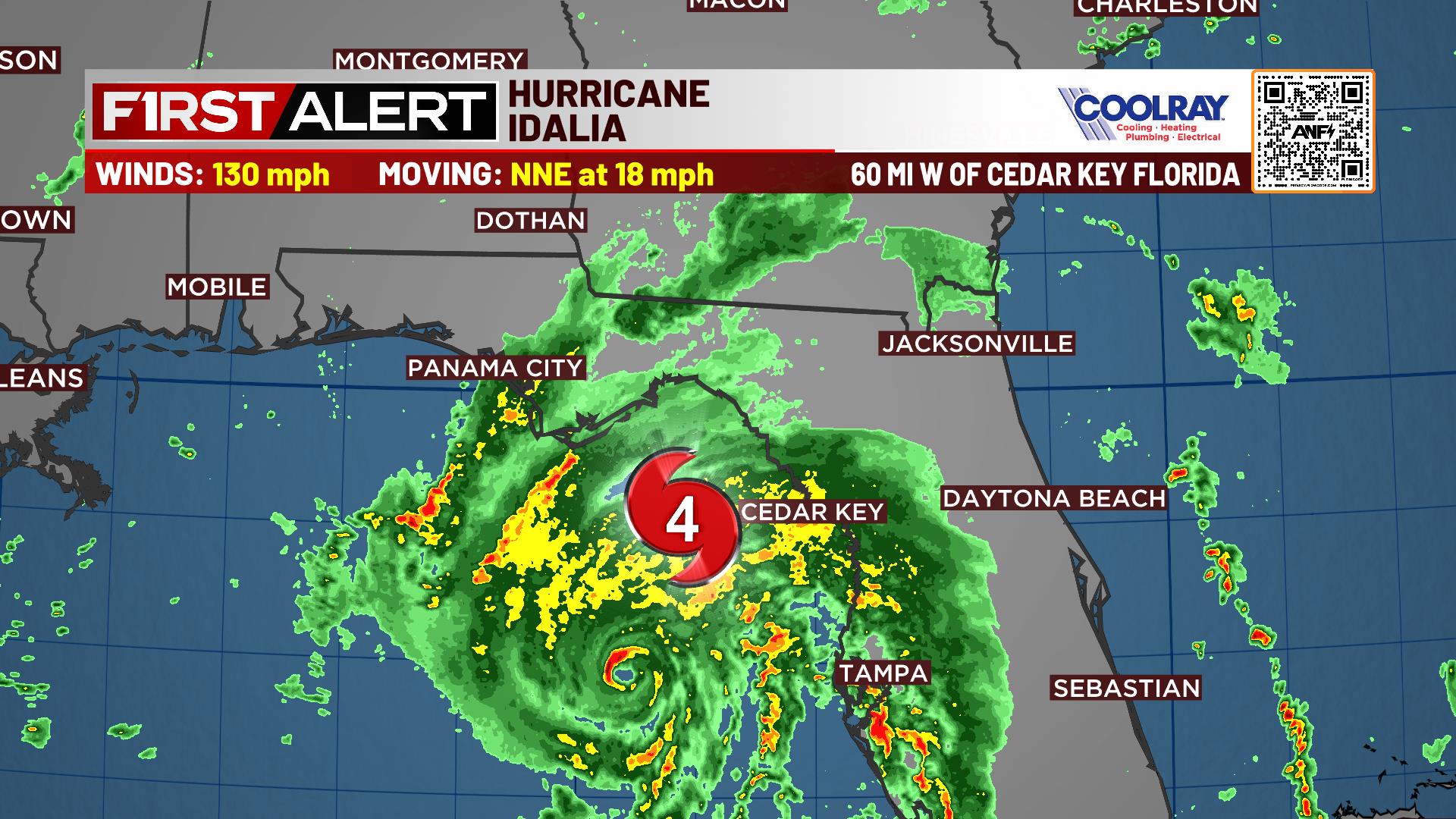 Hurricane Weather Map